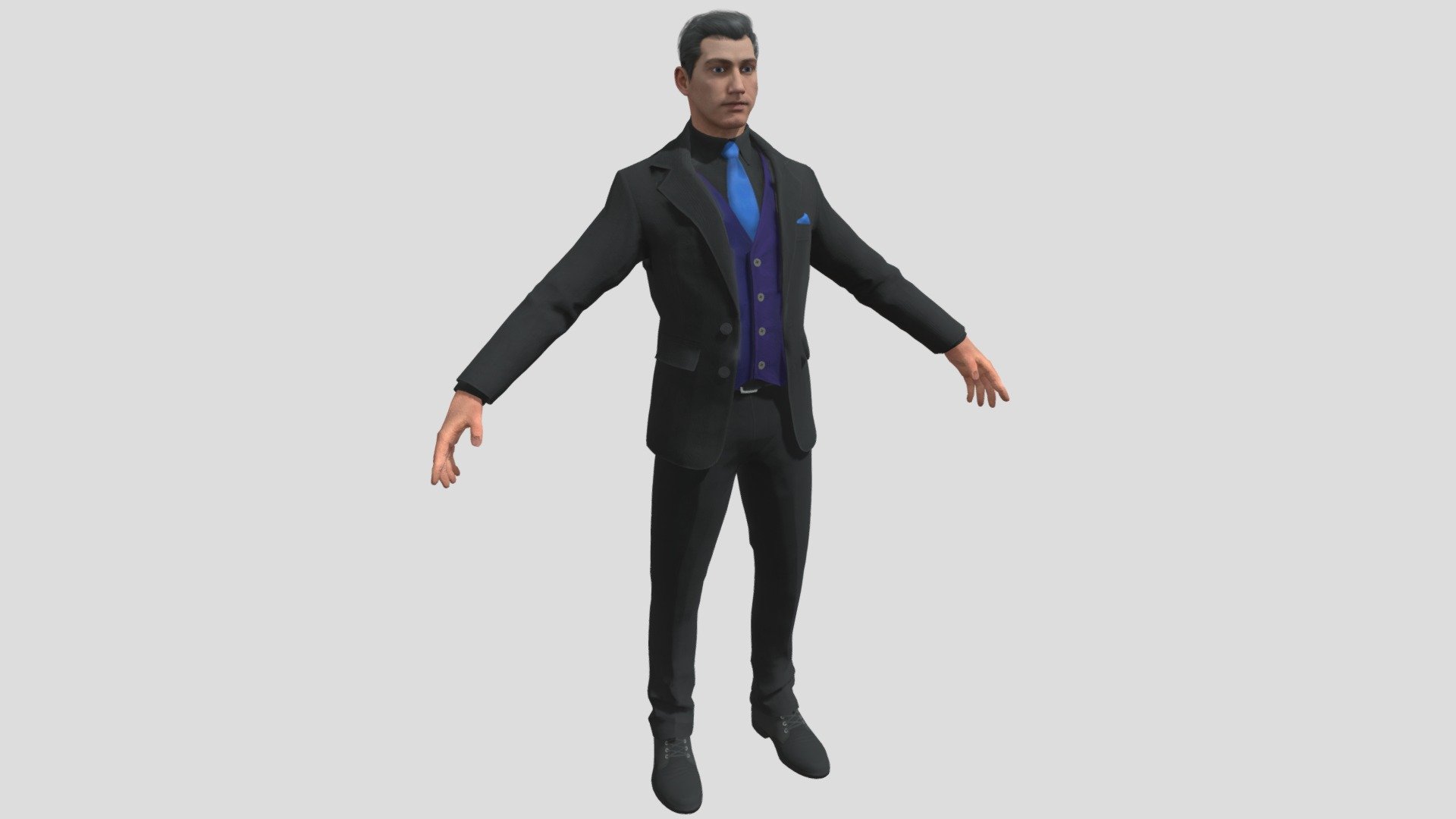 Business Man Rig - 3D model by farhananime [fef39fa] - Sketchfab