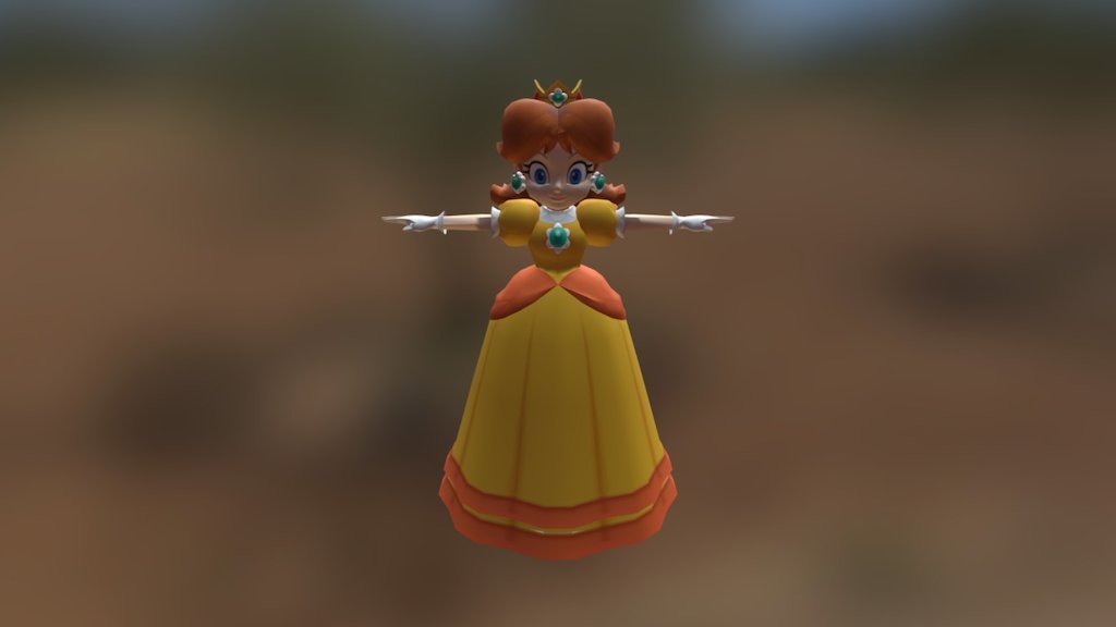 Daisy - 3D model by the.hellish.soul [fef3f9a] - Sketchfab