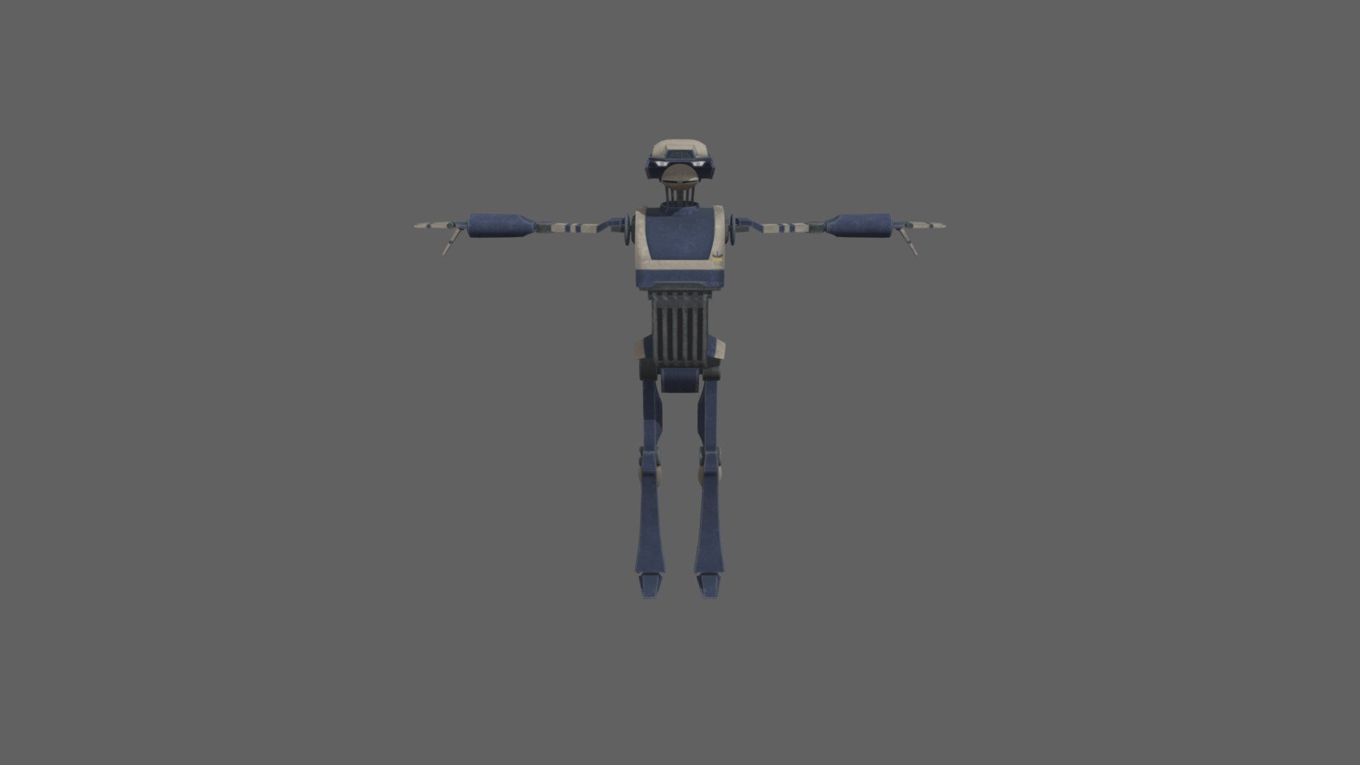 Tactical Droid - 3D model by Shoot_The_Gringo [fef4d02] - Sketchfab