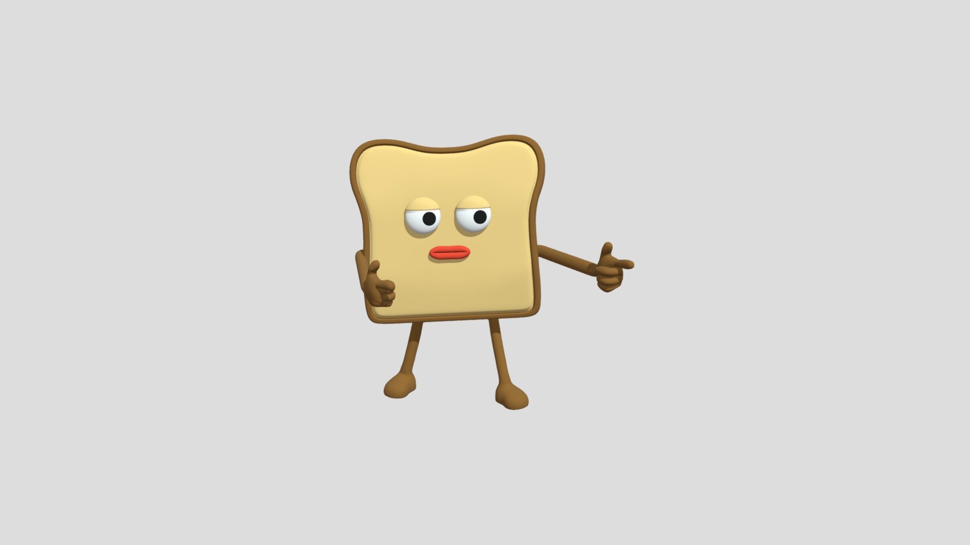 Mr.Toast - Download Free 3D model by jakehornerman [fef72d8] - Sketchfab