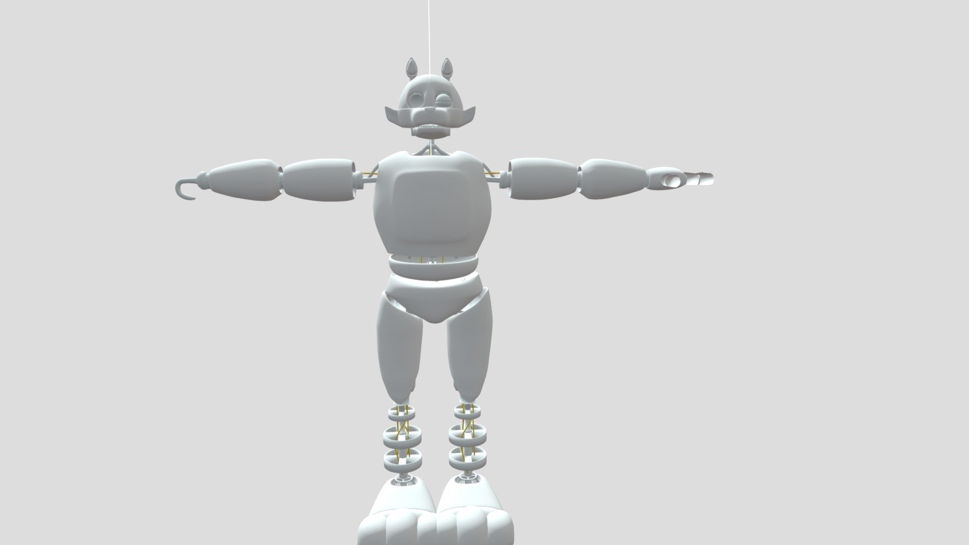 Full release Wolfy whit no texture - 3D model by Tigris6 games ...