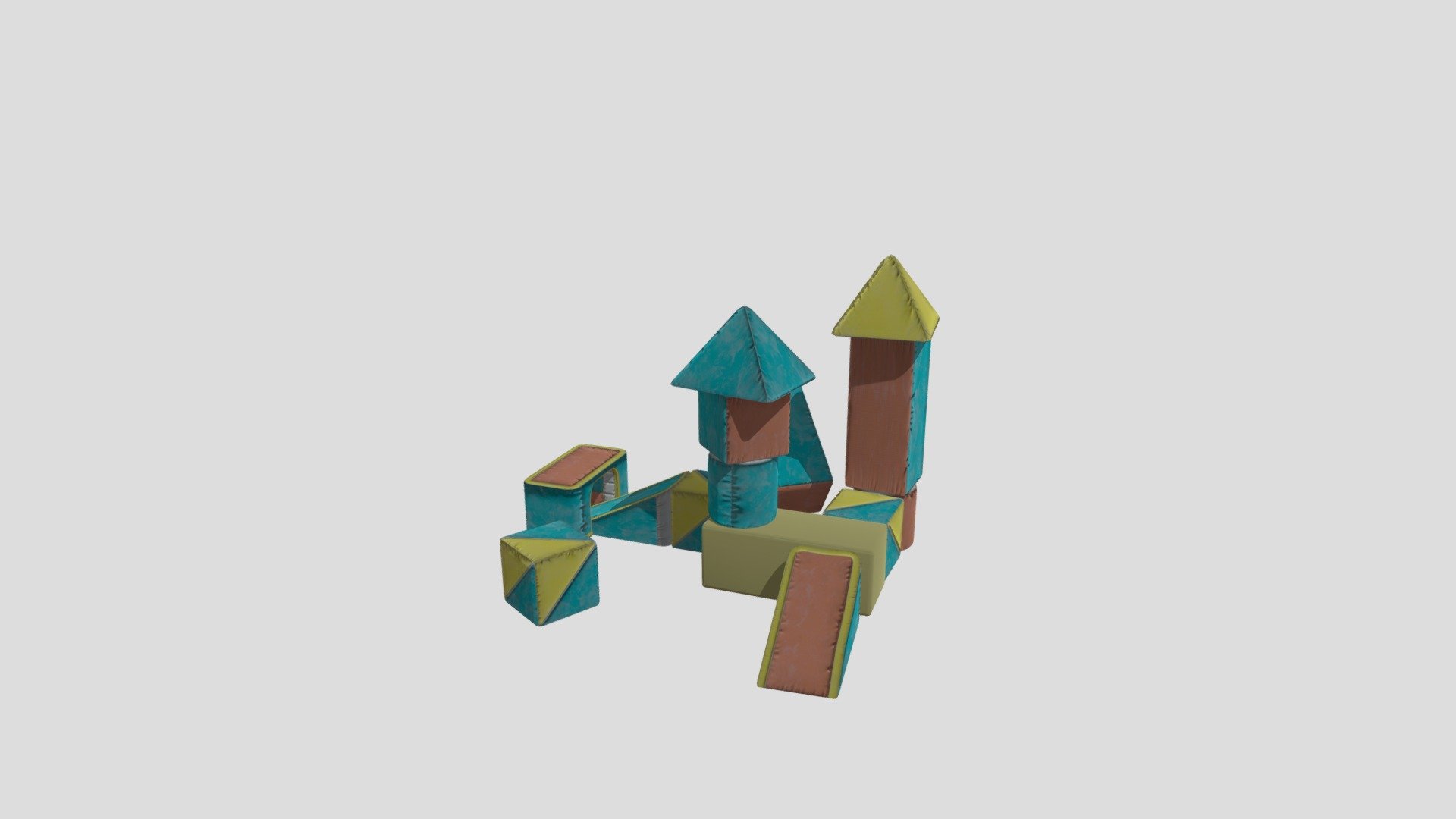 Poppy Playtime Chapter 3 : Block Castle - Download Free 3D model by ...