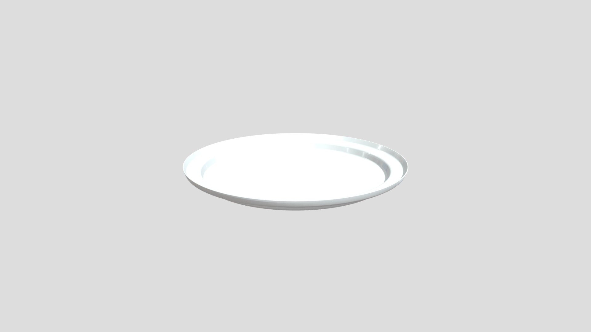 Realistic Ceramic Plate (High poly) - Download Free 3D model by Toasted ...