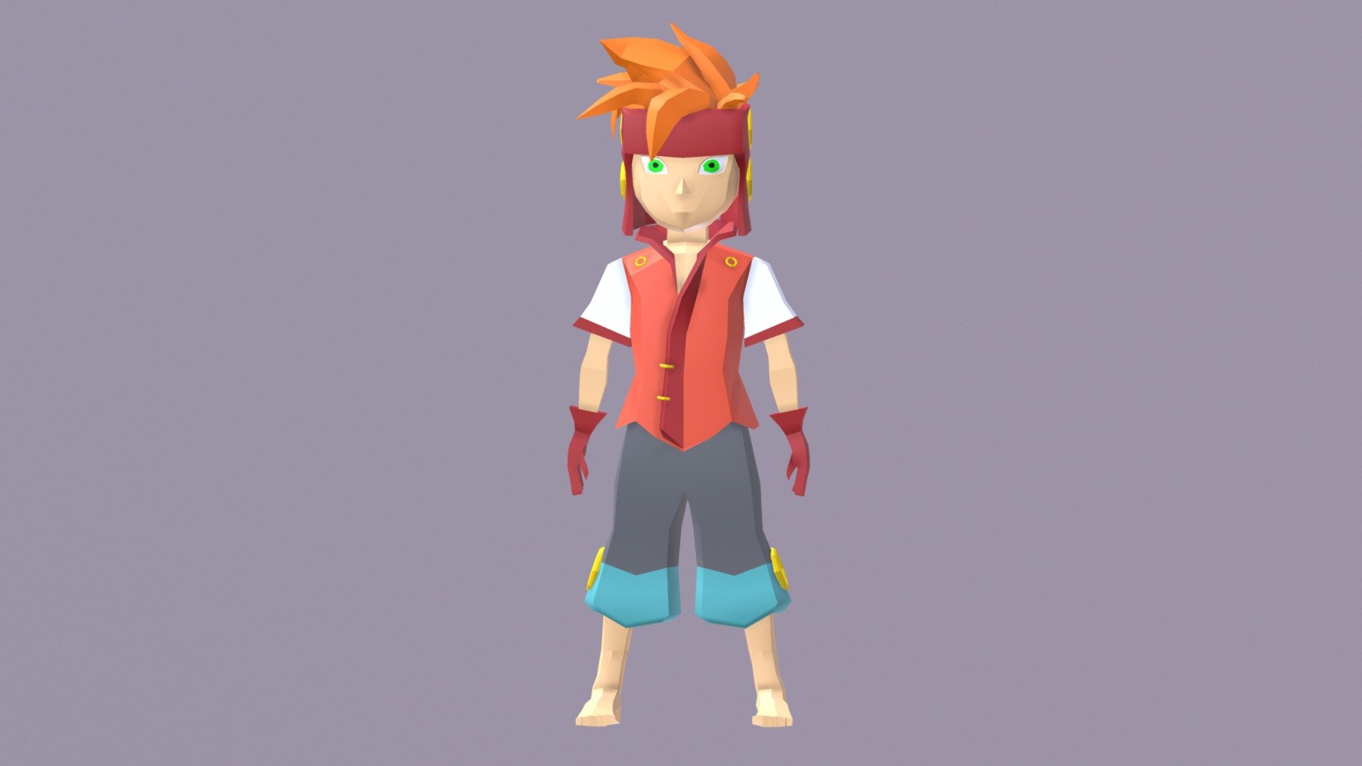 Low Poly Character - 3D model by Ethan (@Ethan95) [fefc477] - Sketchfab