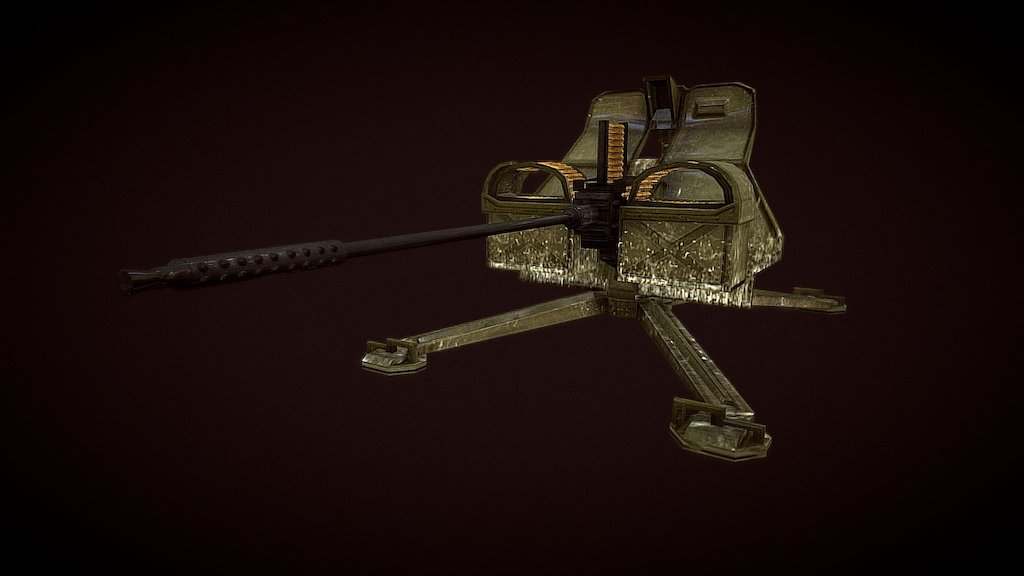 Flak - 3D model by pieterkuijt [fefd346] - Sketchfab
