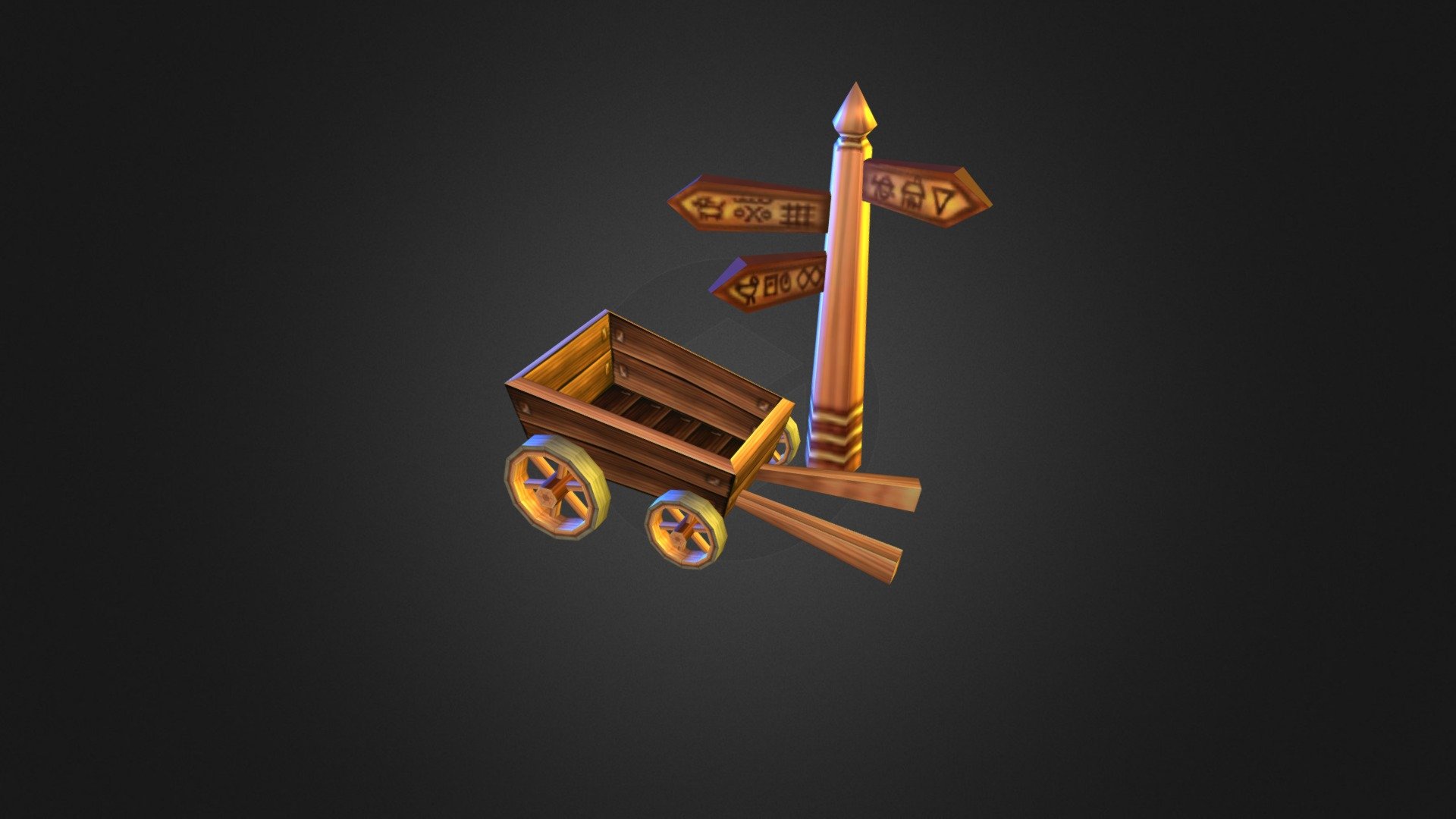 Lowpoly Wain - Buy Royalty Free 3D model by Akseley [fefe7d1 ...