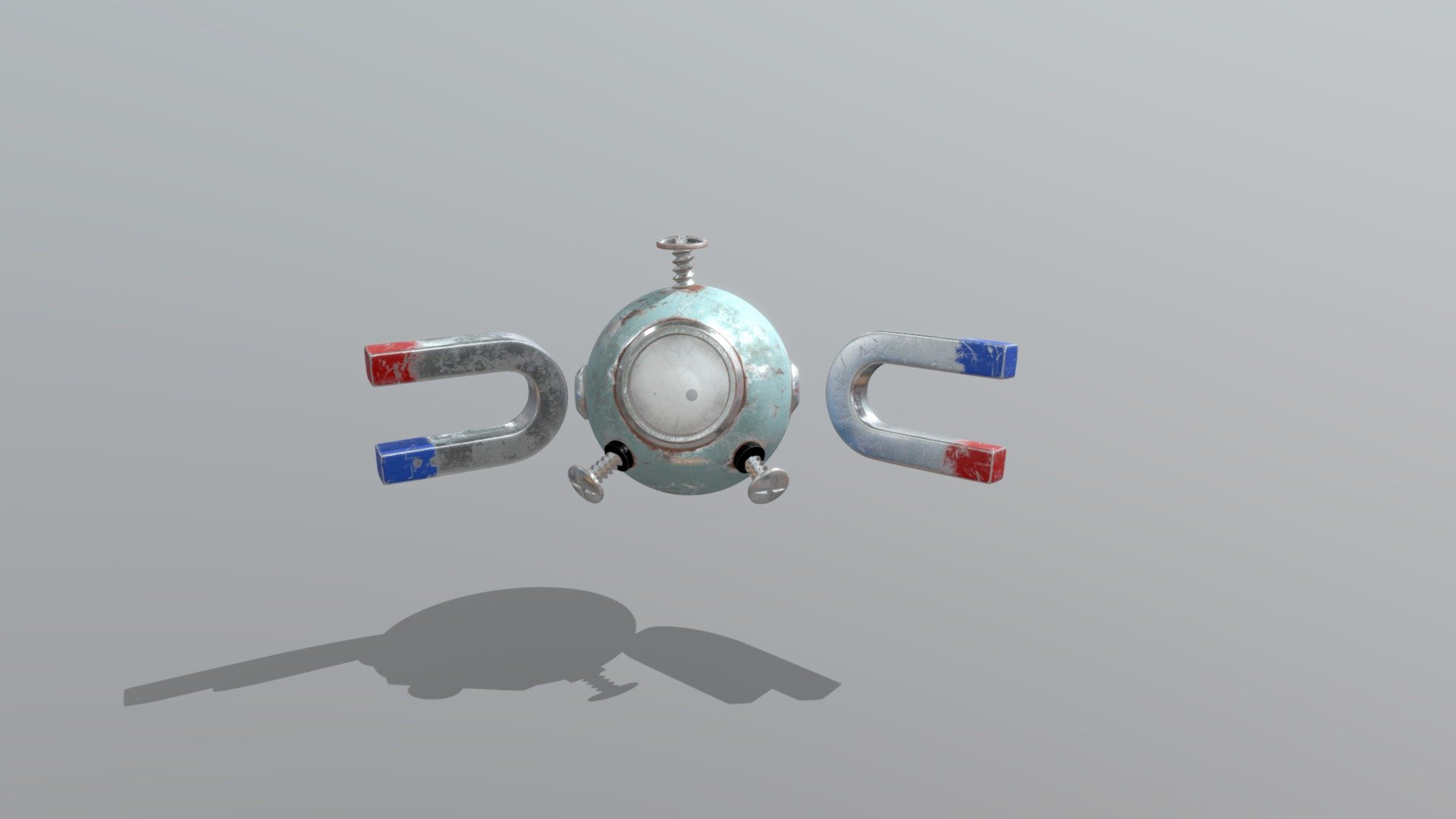 Magnemite - Download Free 3D model by benjamin.lagouche [feff57f ...