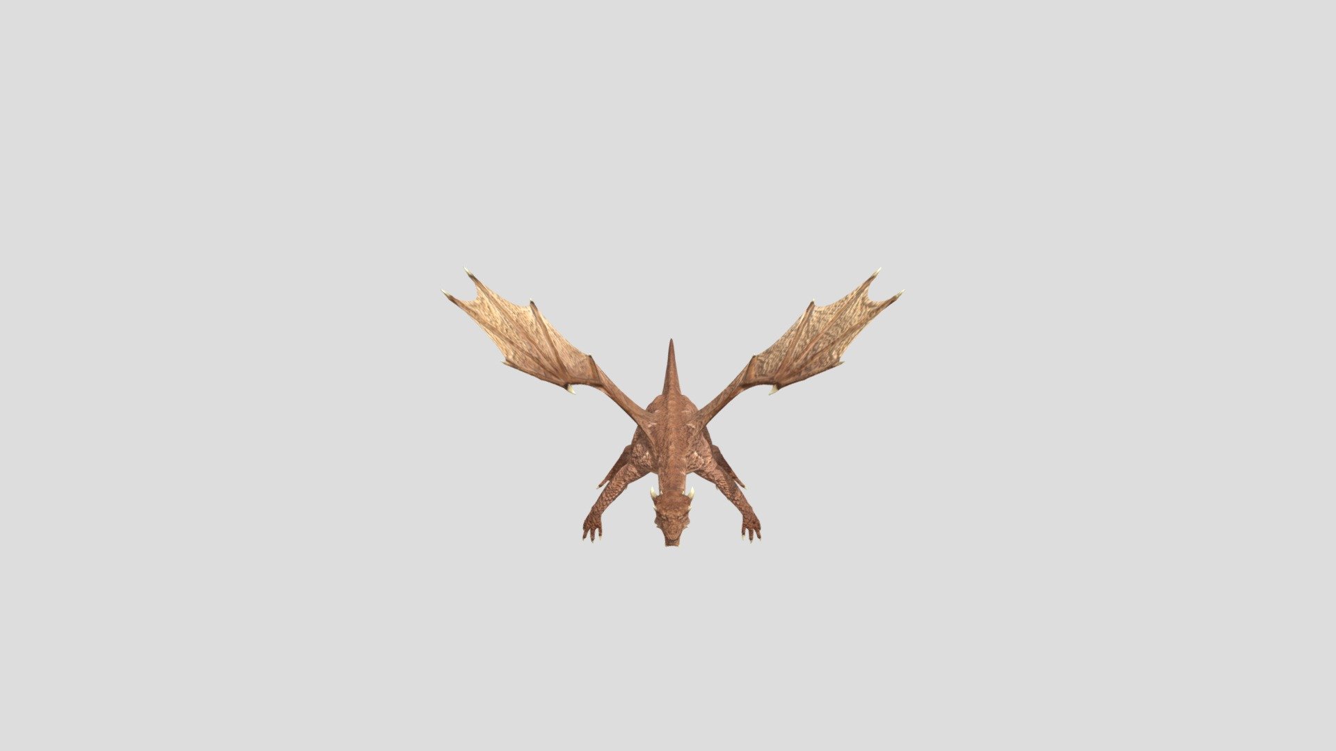 Drache 3 - Download Free 3D model by CGreature [ff00a60] - Sketchfab