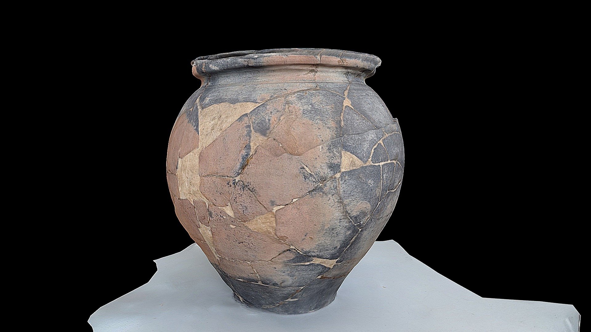 Romano-British jar, Cooling, 2nd-3rd century - 3D model by Kent ...
