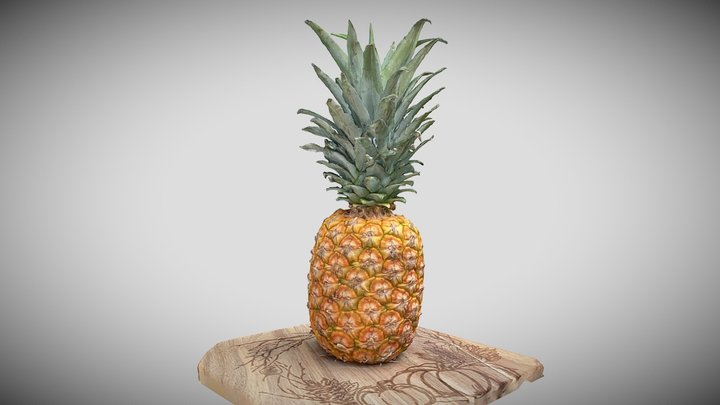 Pineapple 3D models - Sketchfab