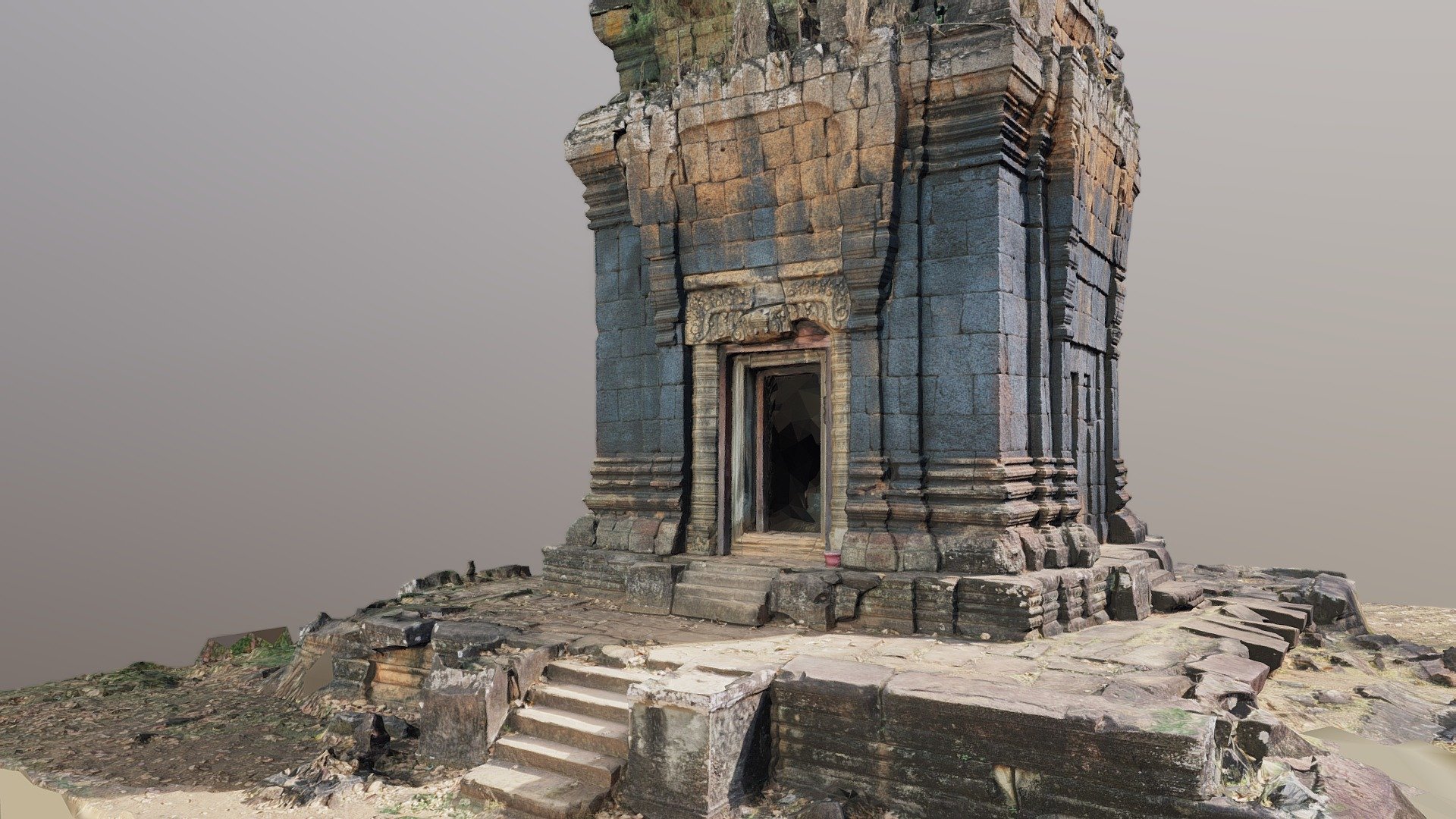 Prasat Neang Khmao - ប្រាសាទនាងខ្មៅ - 3D model by wildparadox [ff022e6 ...