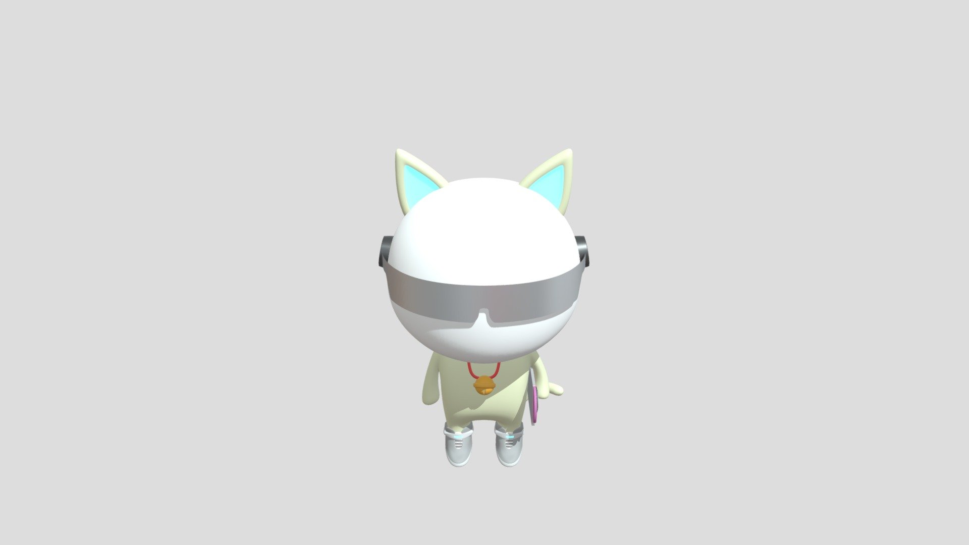 neko - 3D model by kondo (@www.4405) [ff0348b] - Sketchfab