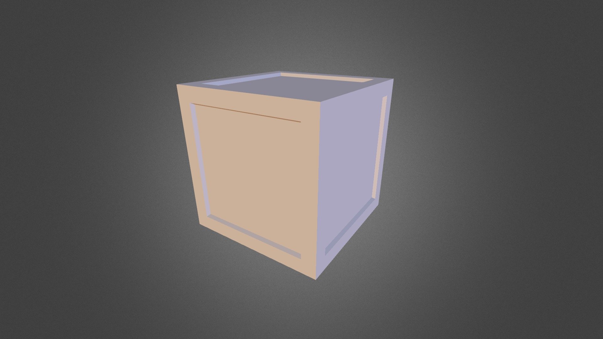 Painted Box - 3D model by Roman Matuszczak (@romanmatuszczak) [ff03d51 ...