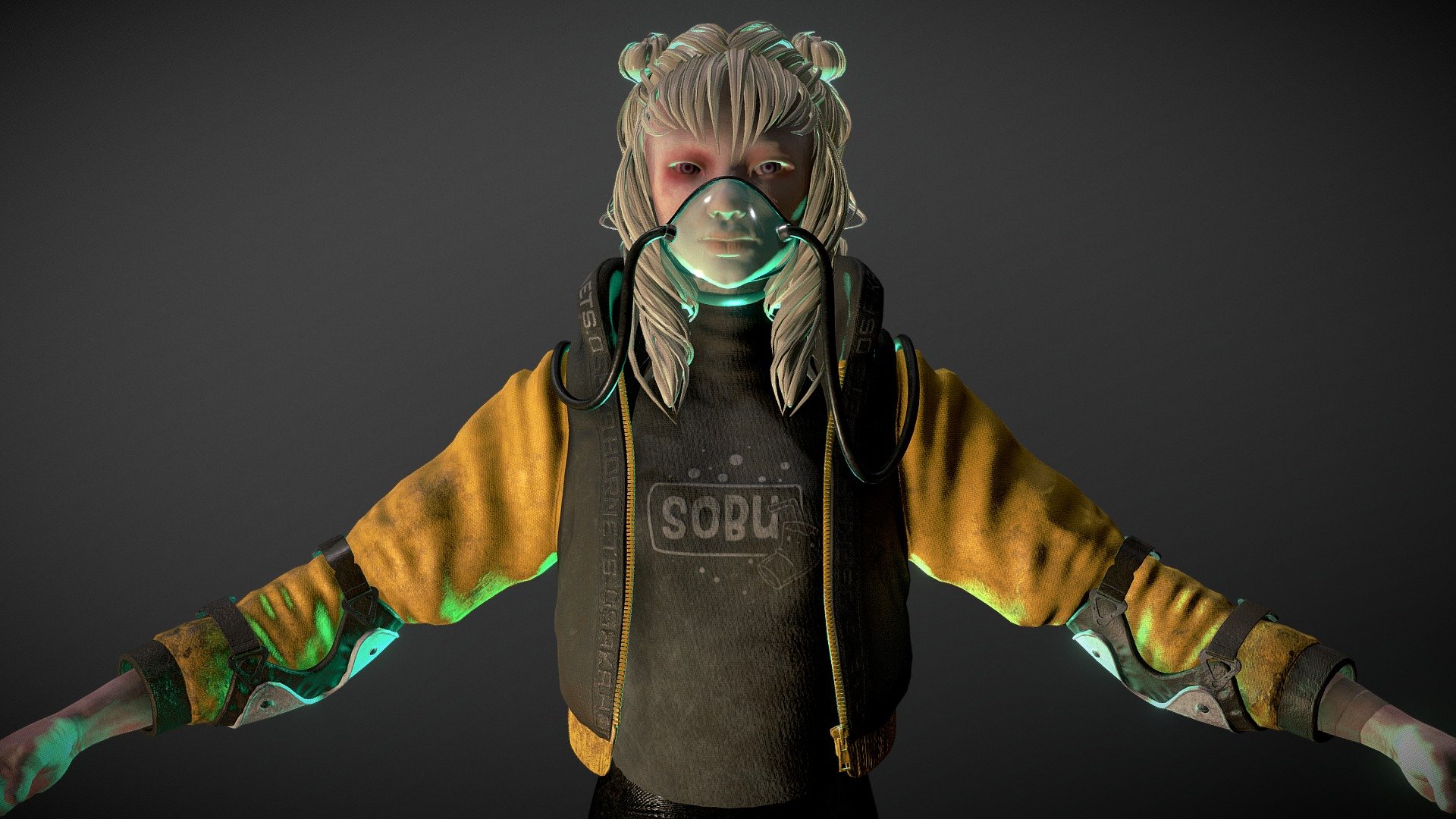 Yumiko - SFAS 2020 - 3D model by ZavalasAgent [ff0427c] - Sketchfab