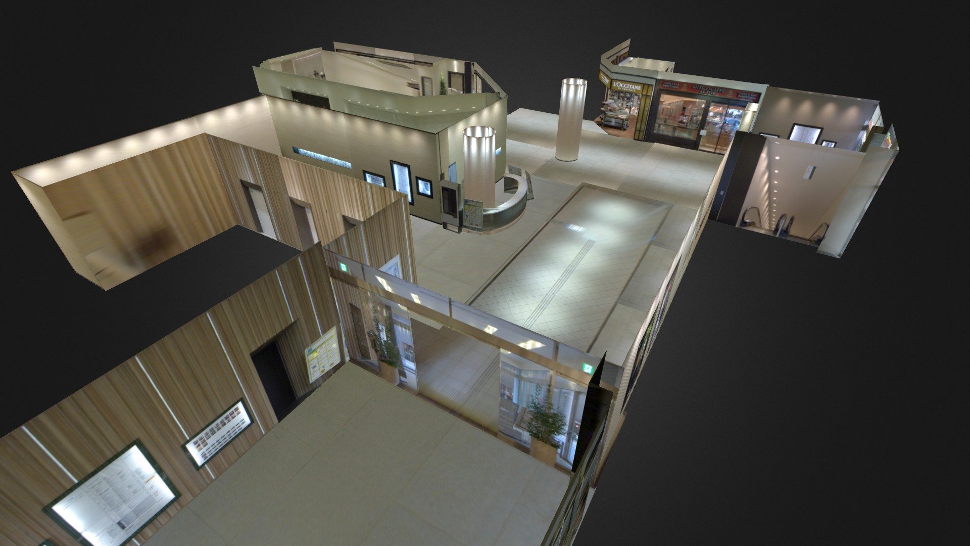 SHOPPING CENTER - 3D model by tomoya-i [ff04bae] - Sketchfab