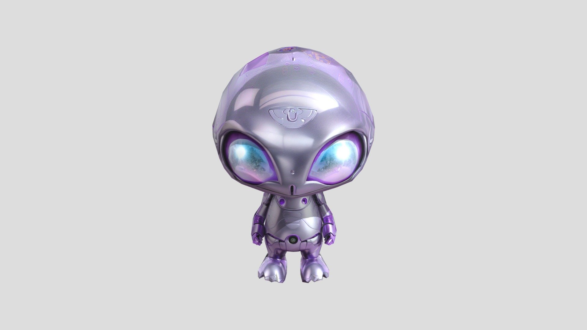 alien robot - Download Free 3D model by hyperjoule [ff05932] - Sketchfab
