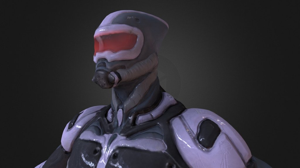 Power armor - 3D model by putsugan [ff05d25] - Sketchfab