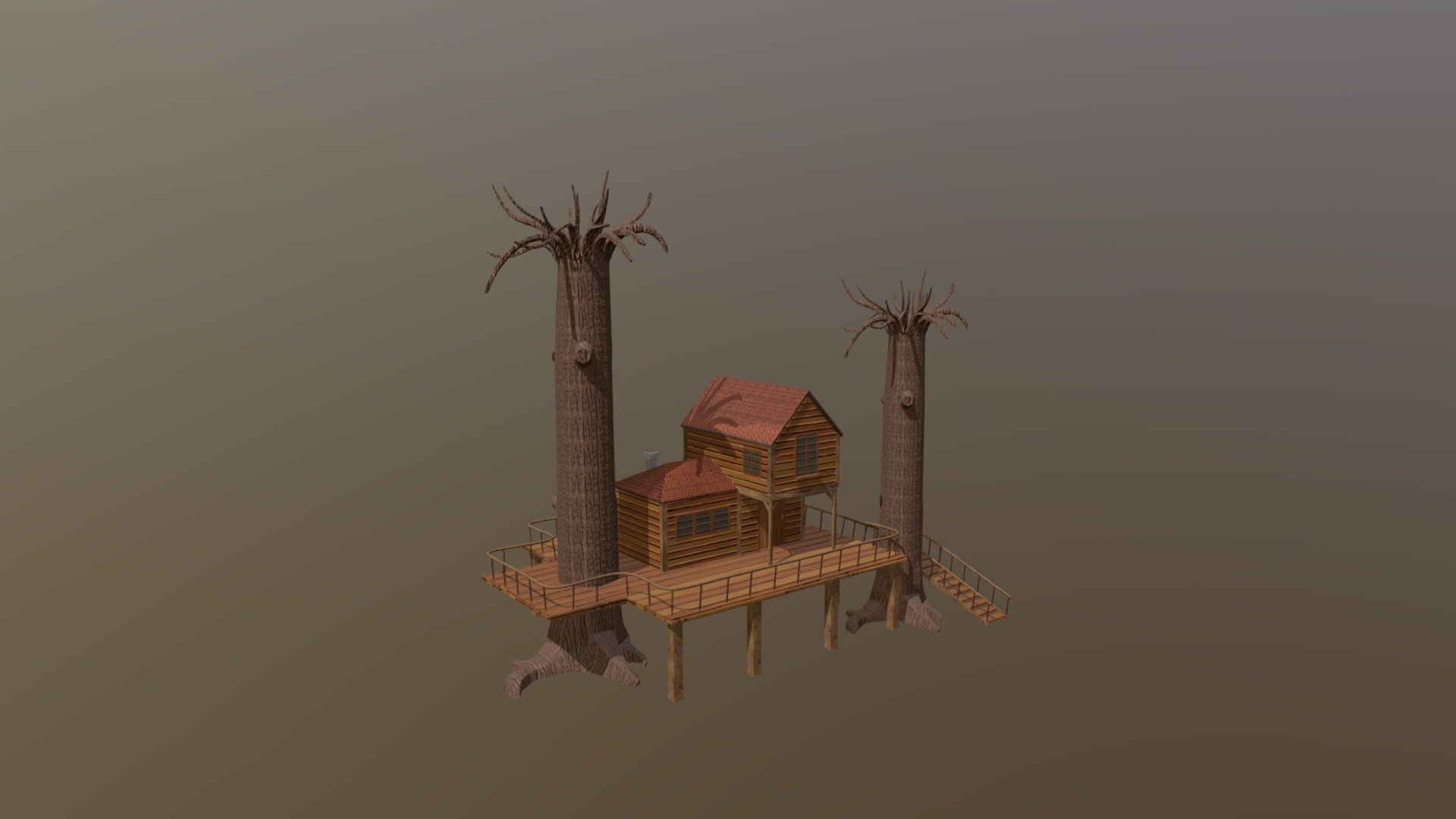 Treehouse_Assignment - 3D model by RikudouLeon [ff07449] - Sketchfab