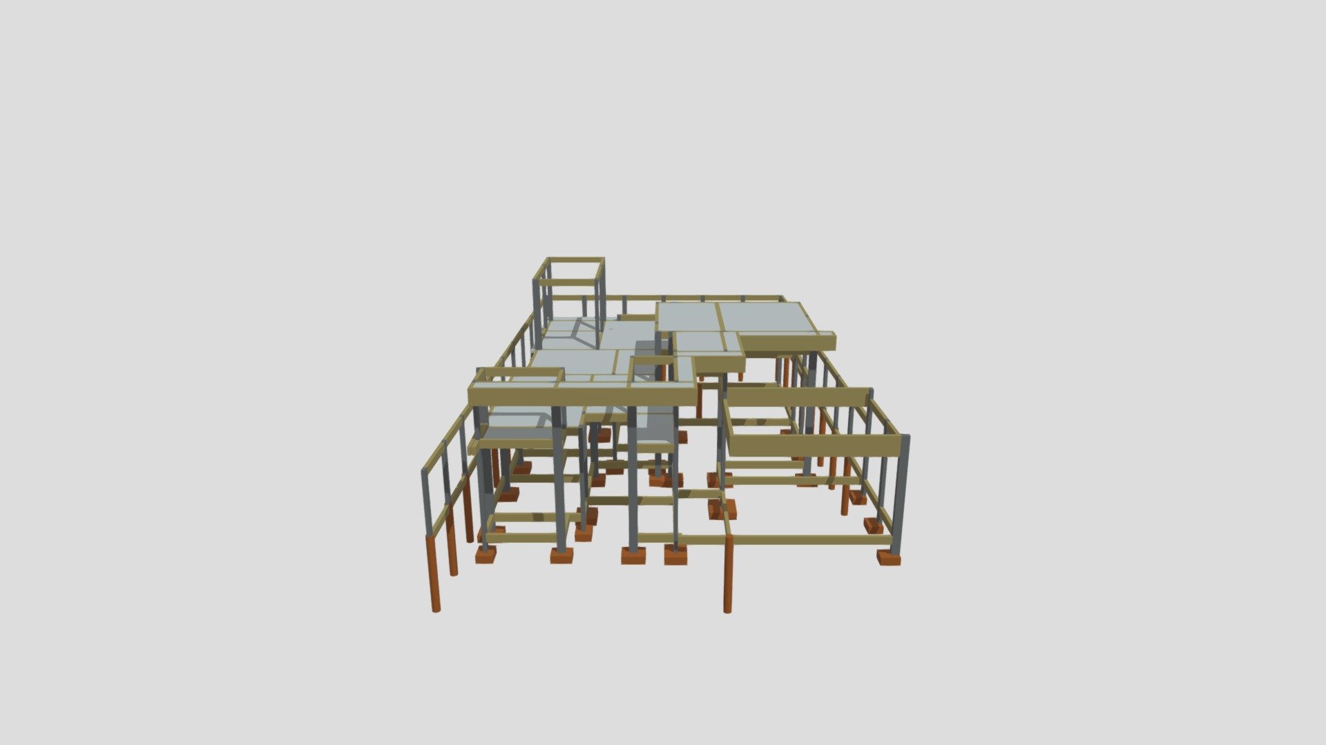 ESTRUTURA FABIO - 3D model by a1projetos [ff0814c] - Sketchfab