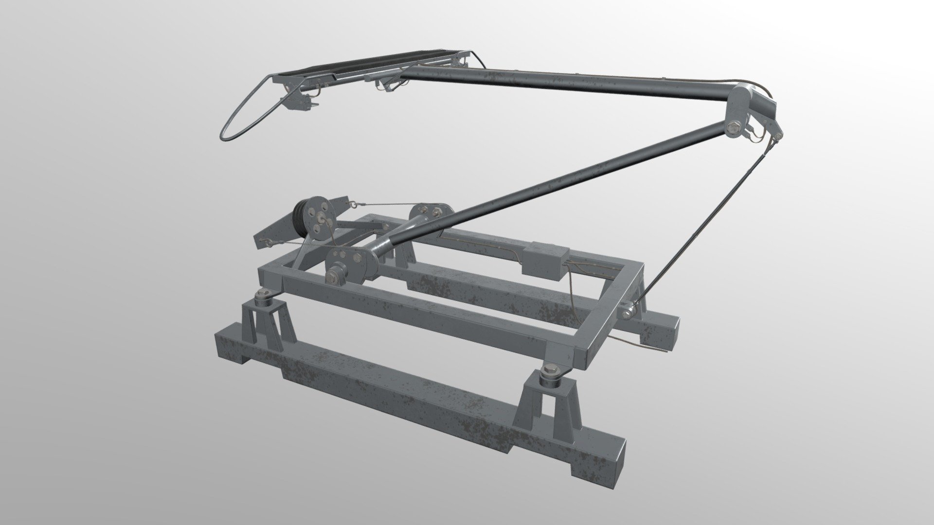 Pantograph - 3D model by Alena_Karaneuskaya [ff08673] - Sketchfab