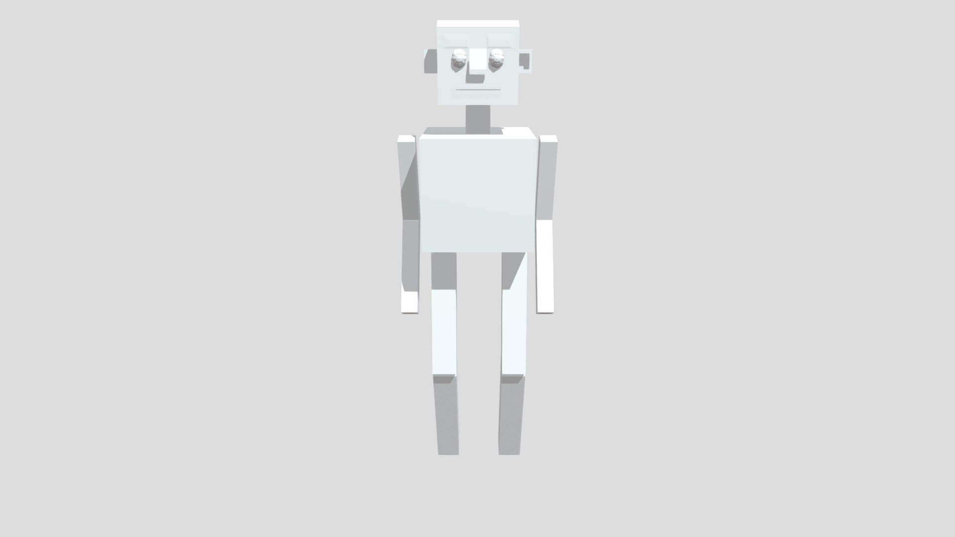 REACHINGOUT- Lester- Blok Man - 3D model by SomeoneUknow [ff09da3 ...