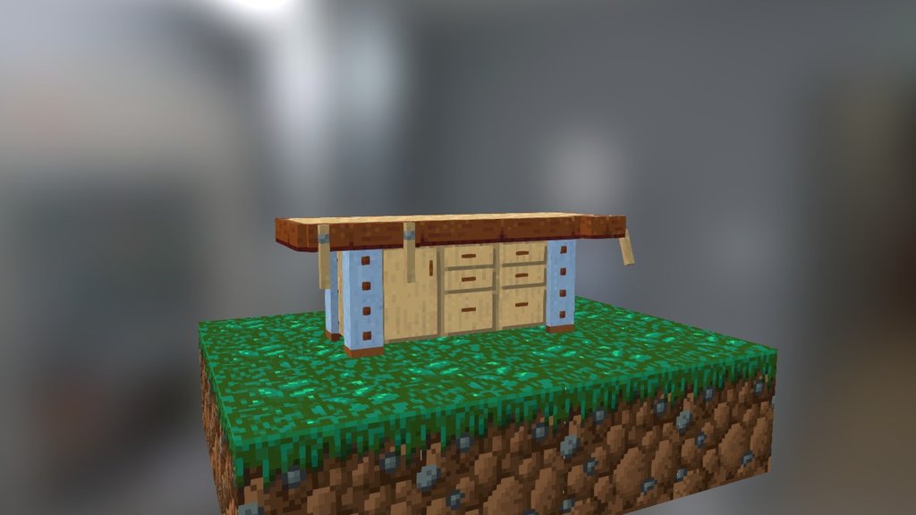Crafting Table - 3D model by Polycraft World (@polycraftworld) [ff09f7b ...