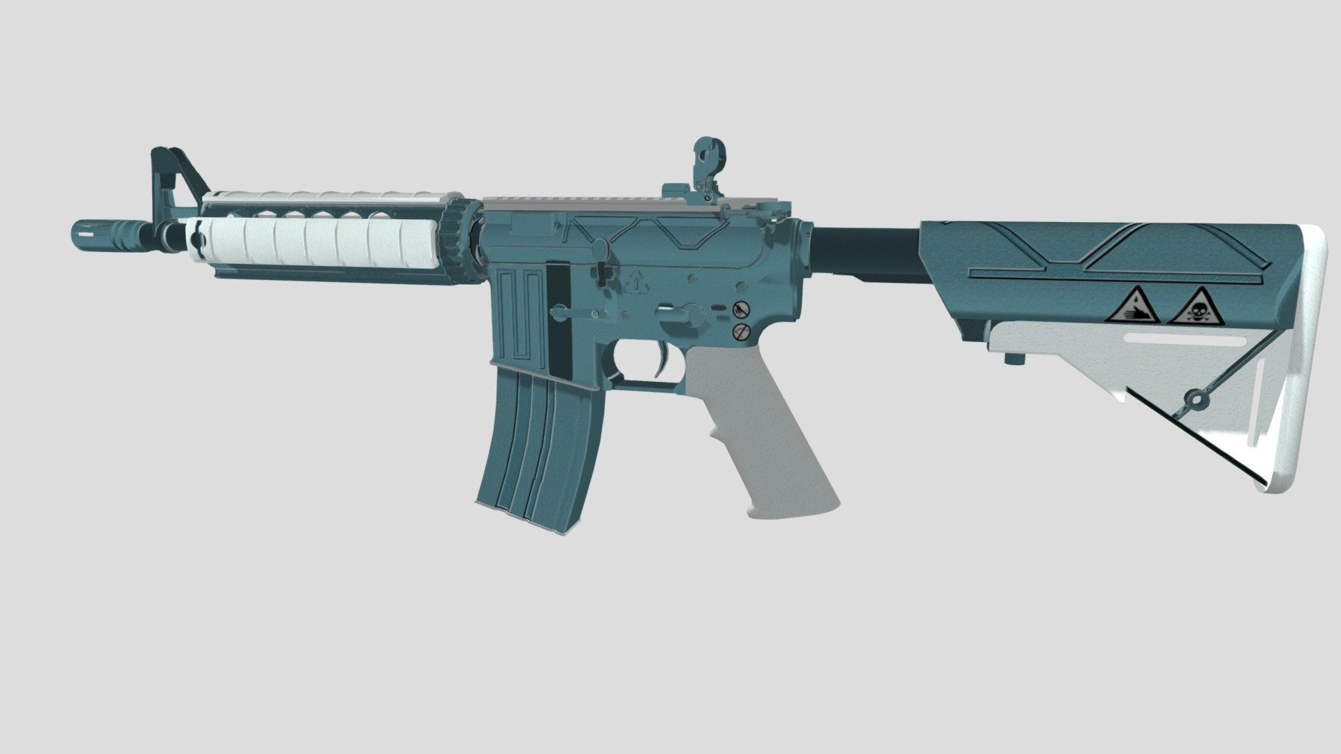 M4A4 BIO - 3D model by D_Fox [ff0a781] - Sketchfab