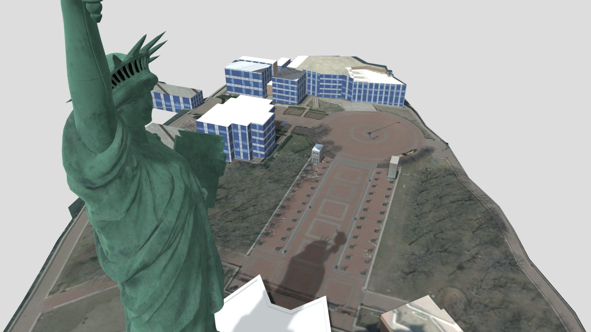 Statue of liberty blend file - Download Free 3D model by the_blender ...