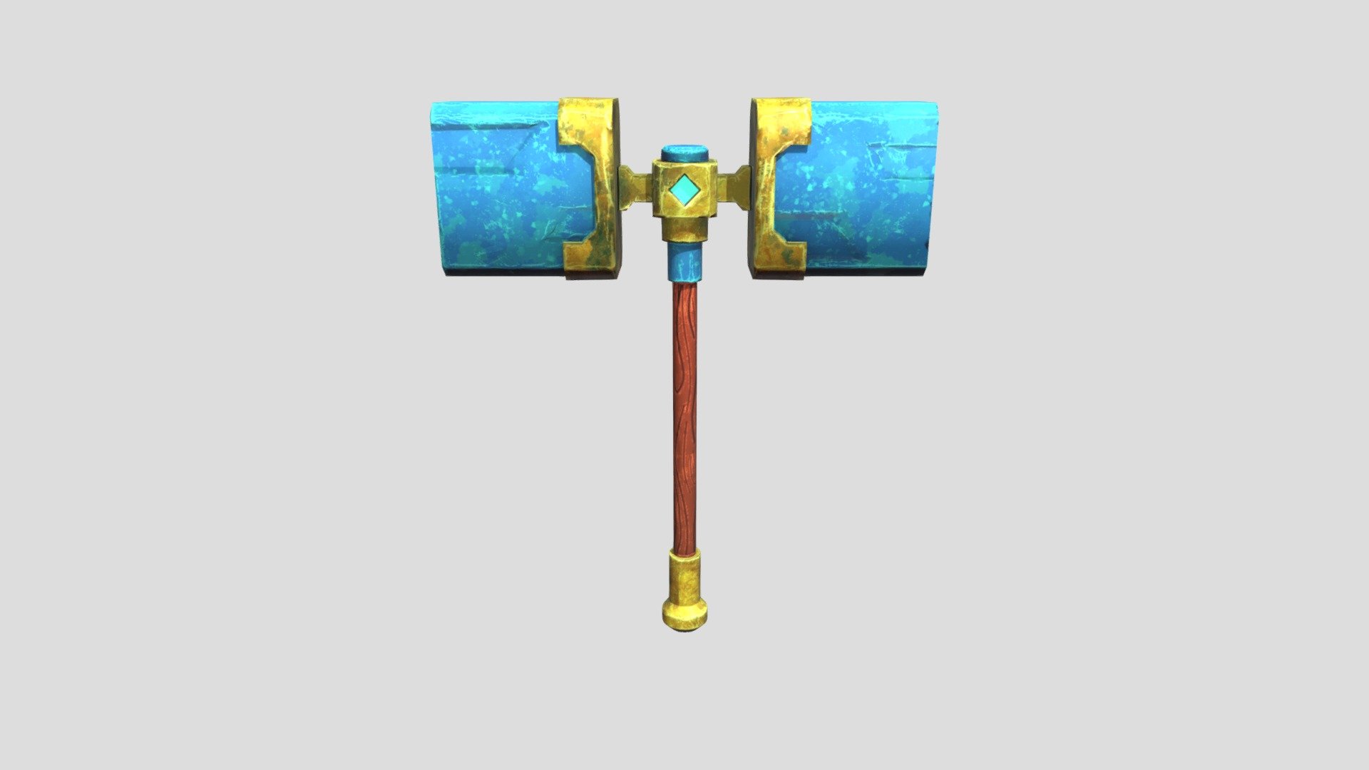 Ready To Game Stylized Hammer - 3D model by mahmuteminkarel ...
