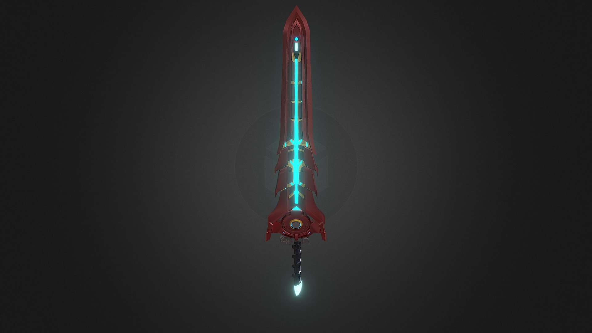 LuckySevenSwordFinal - 3D model by JoeArtStation [ff0bed8] - Sketchfab