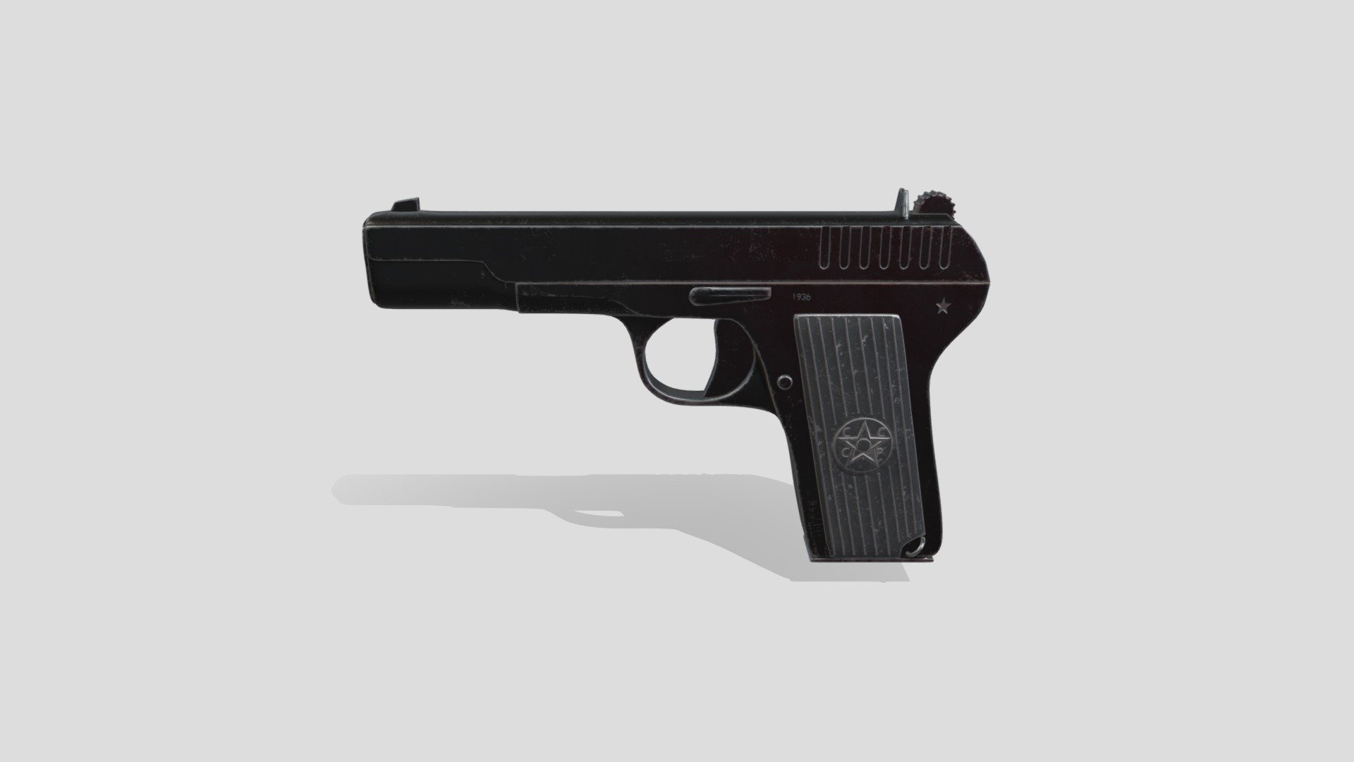 TT Gun - 3D model by Andrey_Kuptsevich [ff0e29c] - Sketchfab