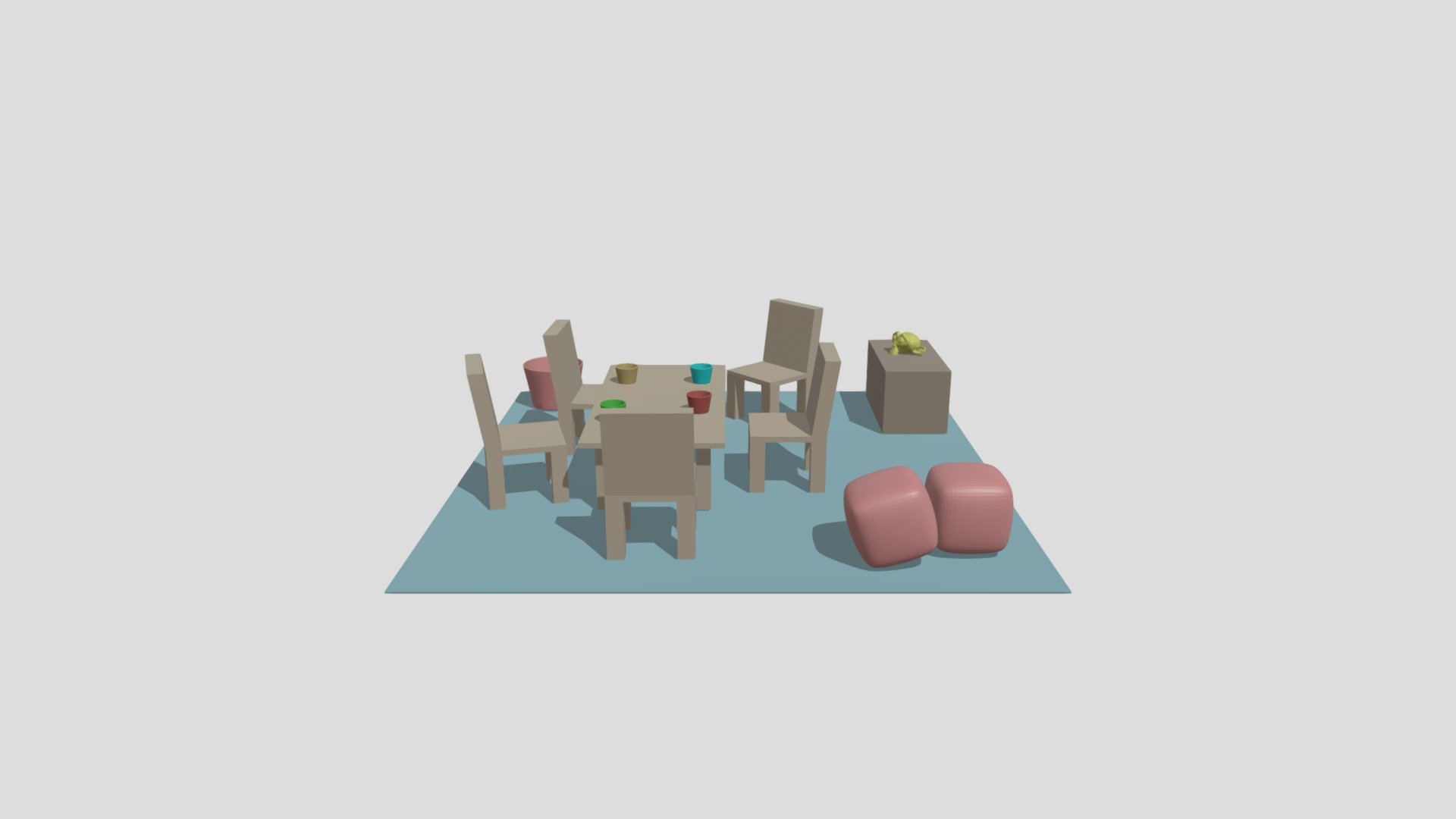 Coffee Break - 3D model by adblender3D [ff0edbe] - Sketchfab