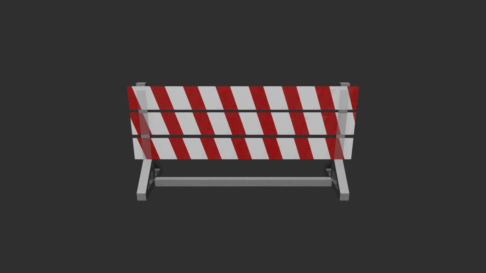 Metal Barricade_02_lod01 - 3D model by clovin1993 (@clovin012) [ff10442 ...