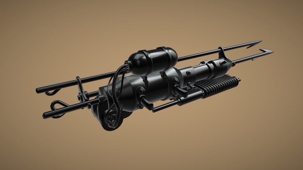 Harpoon - 3D model by intenzibne [ff10d8d] - Sketchfab