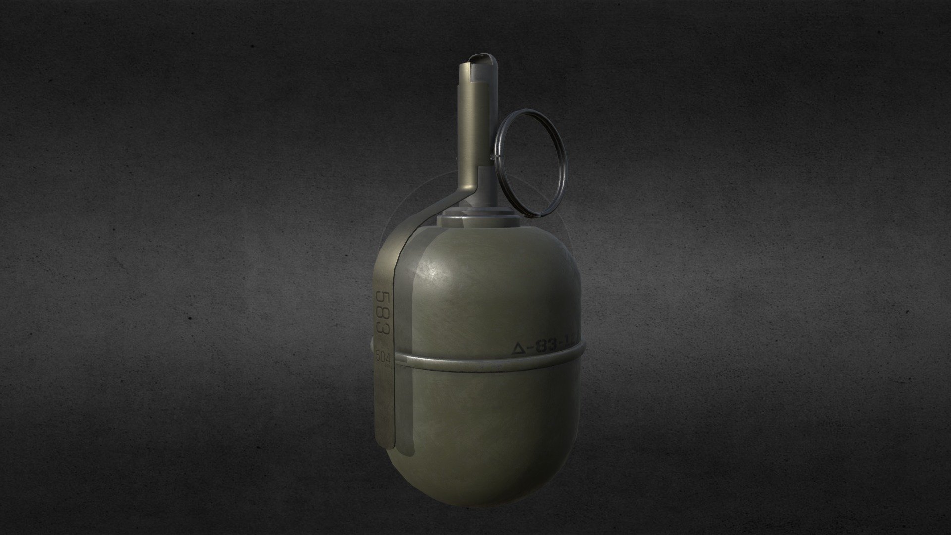 Frag Grenade RGD-5 - Download Free 3D model by dzubei777 [ff11506 ...