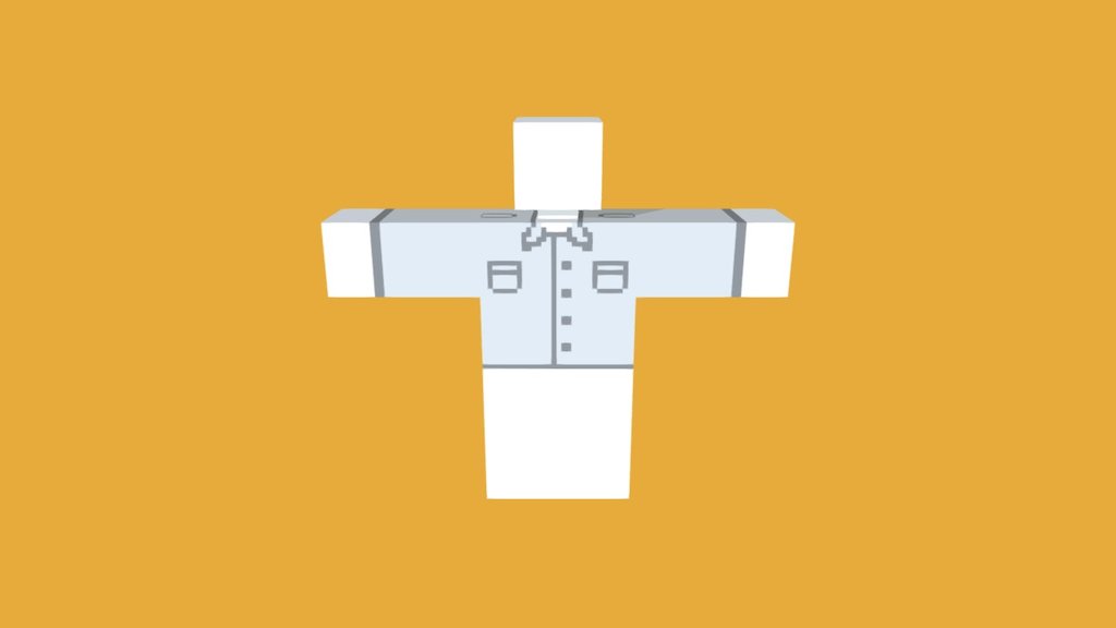 Unturned - White Social Shirt - 3D model by Godrax [ff132eb] - Sketchfab