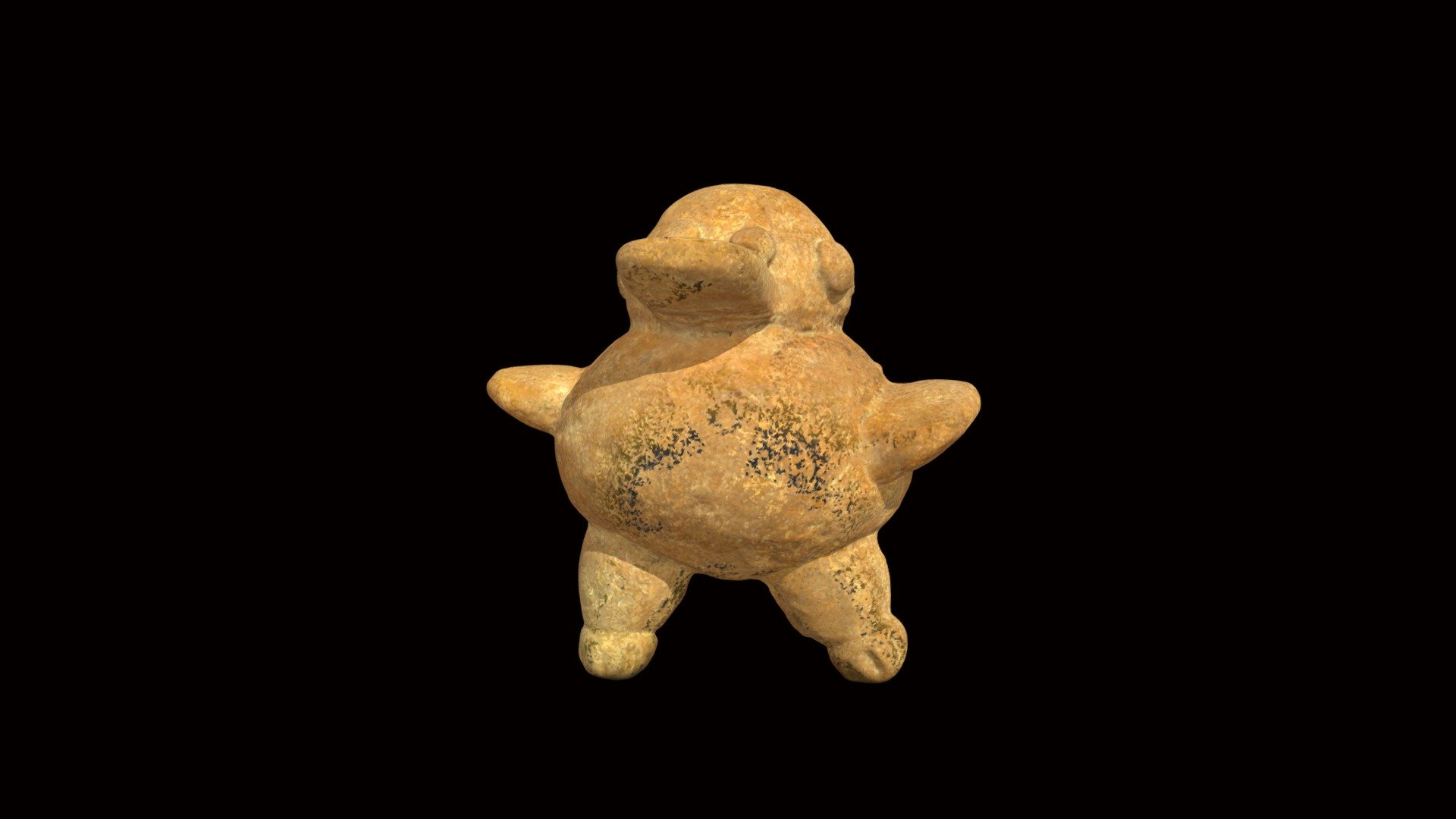Costa Rican Duck Figurine (VCU_3D_1838) - Download Free 3D model by ...