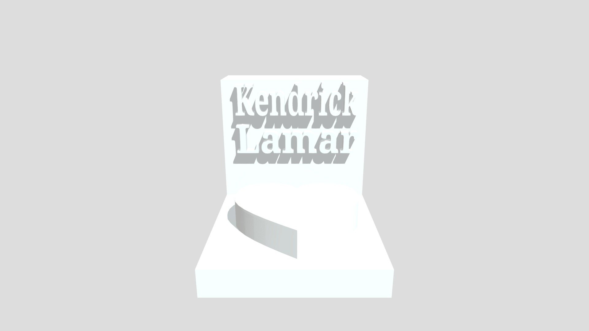 Love Kendrick - 3D model by andval4864 [ff14a1c] - Sketchfab