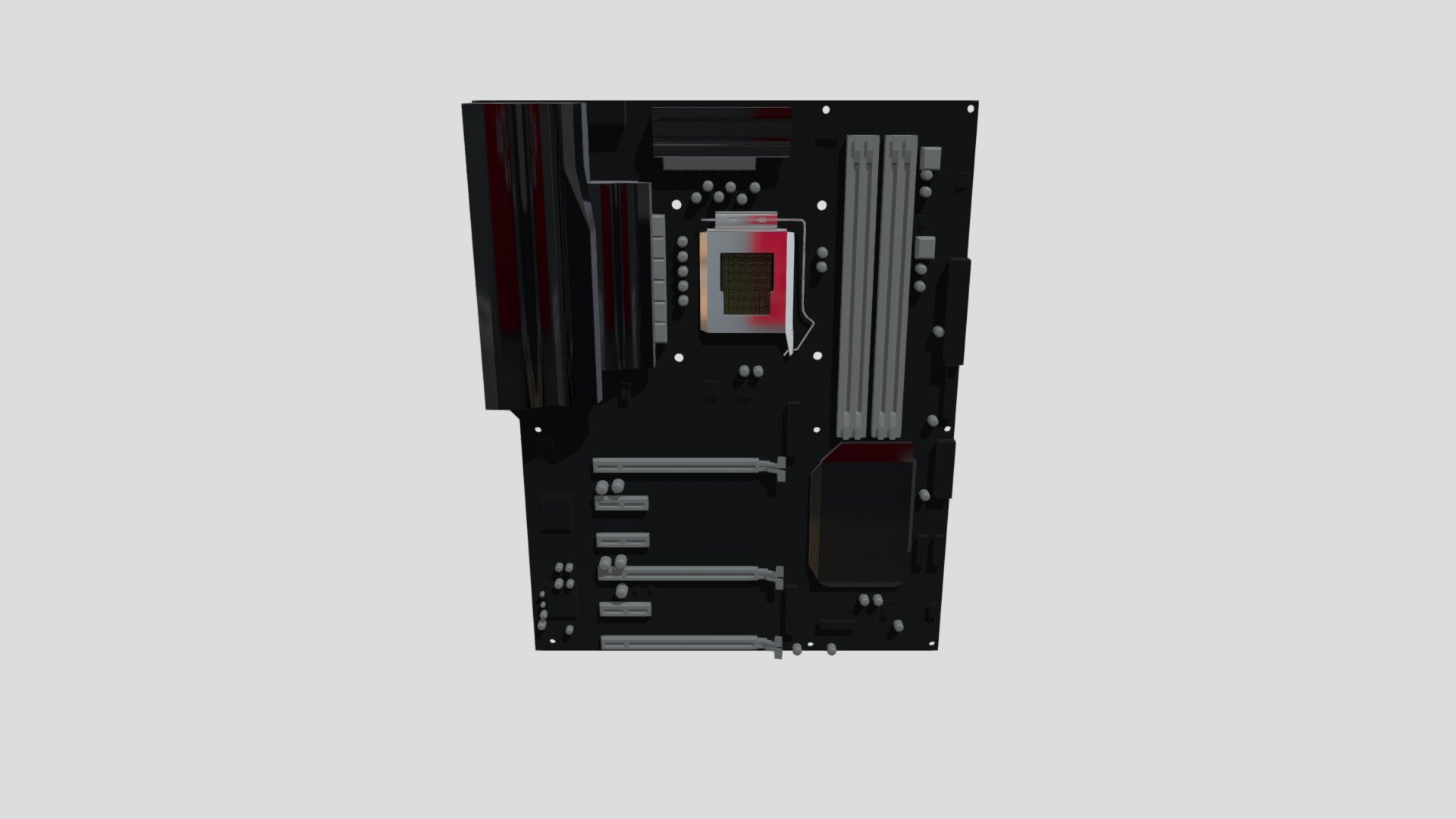 Moderkort - Download Free 3D model by Rasmus Siljavaara ...