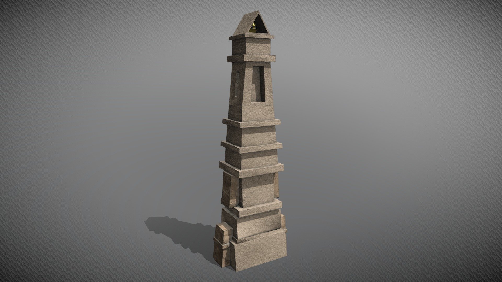 Fantasy Obelisk - 3D model by JCGH [ff16ed0] - Sketchfab