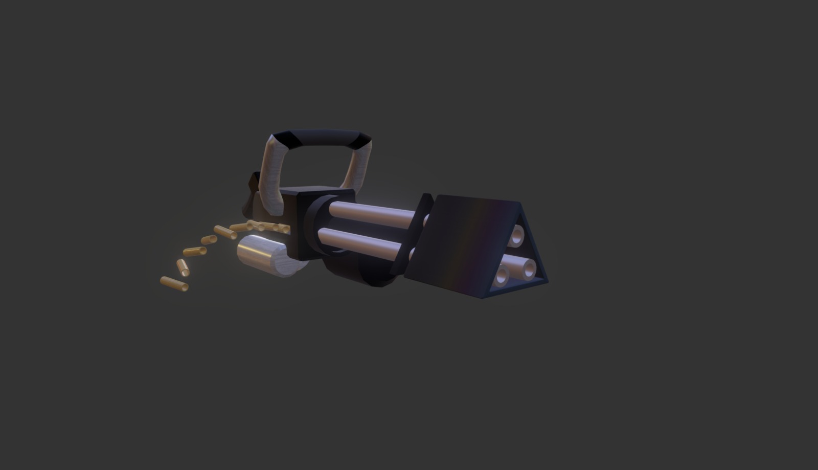 MiniGun - 3D model by Waaagher [ff18be3] - Sketchfab
