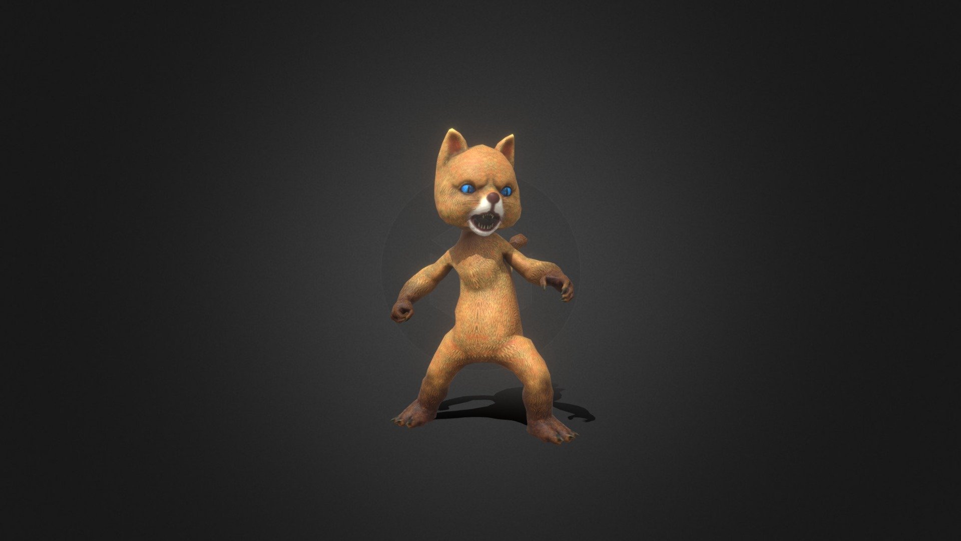 Fantasy Monster : Cat - 3D model by HATOGAME [ff19142] - Sketchfab