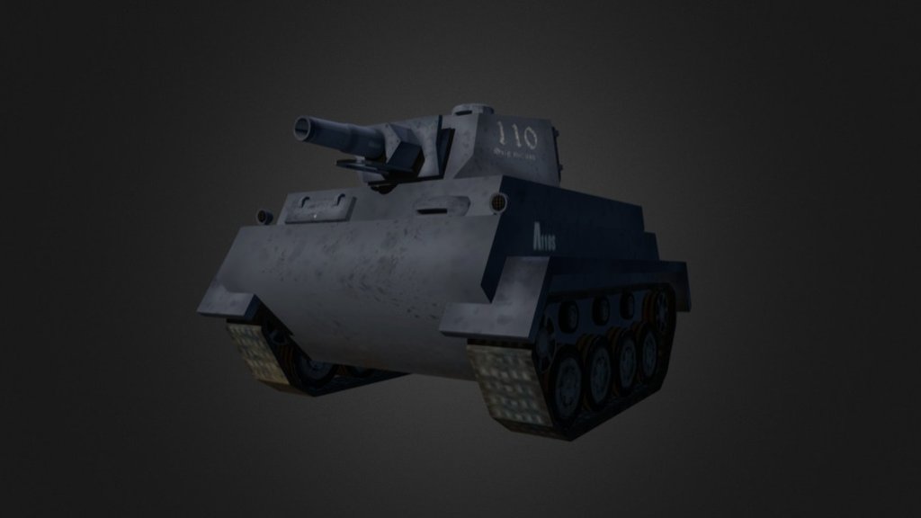 Panzer P1 - 3D model by oahanji [ff19ac5] - Sketchfab
