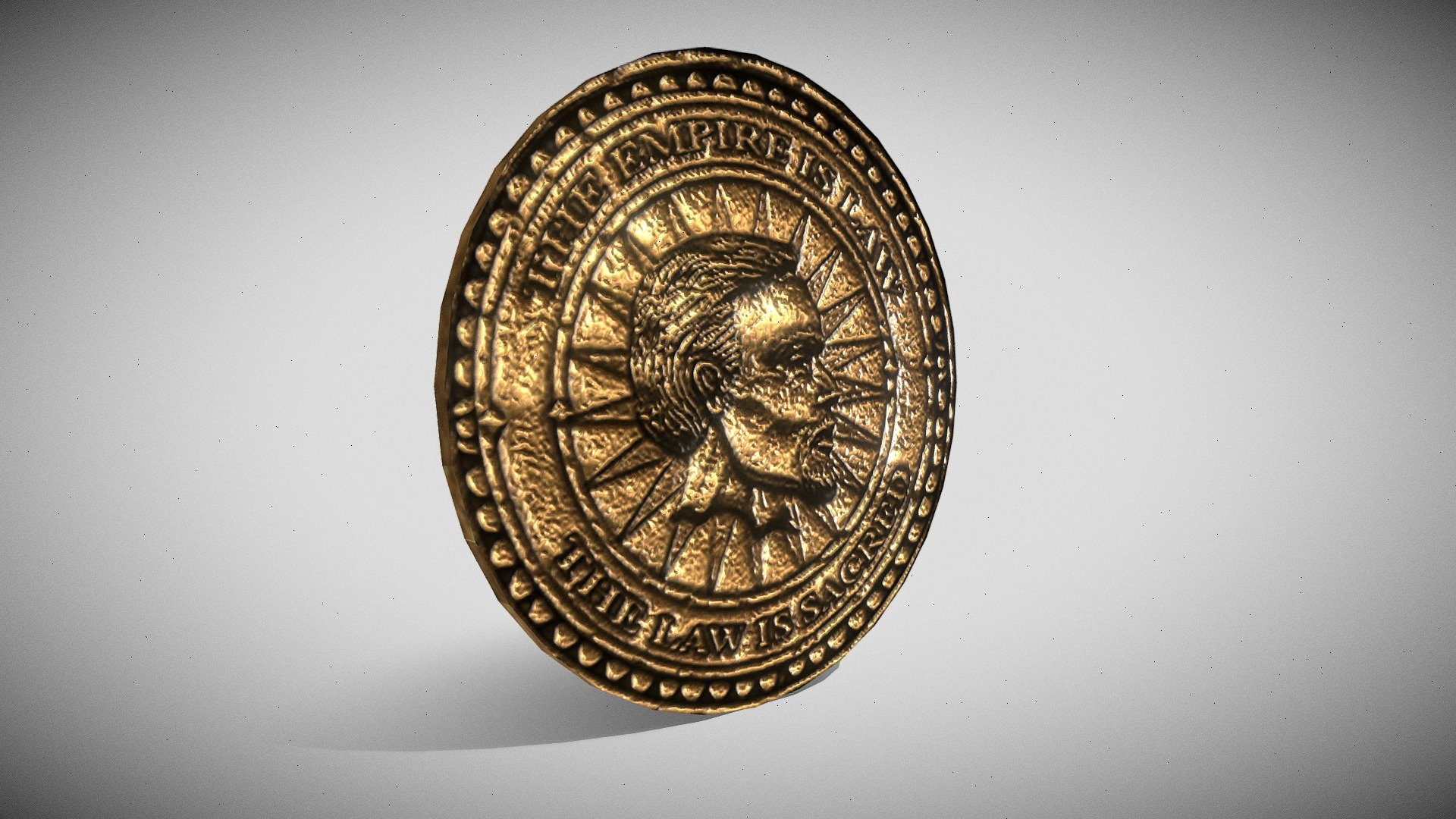 Skyrim Septim/Gold Coin - Download Free 3D model by Tenakin [ff19b3c ...