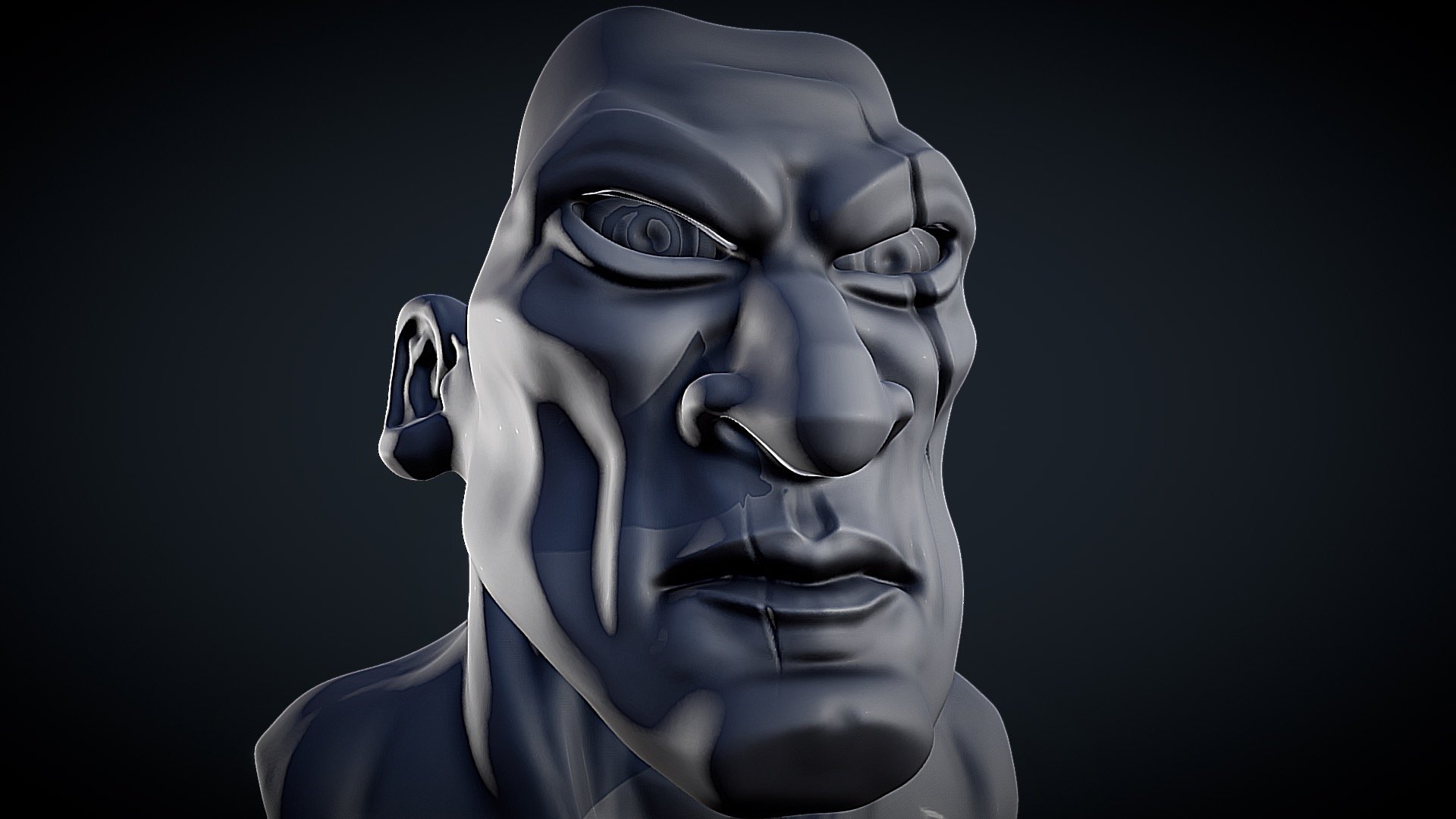 Stylized Head Sculpt - 3D model by Alan Balodi (@uistudios) [ff19c5b ...