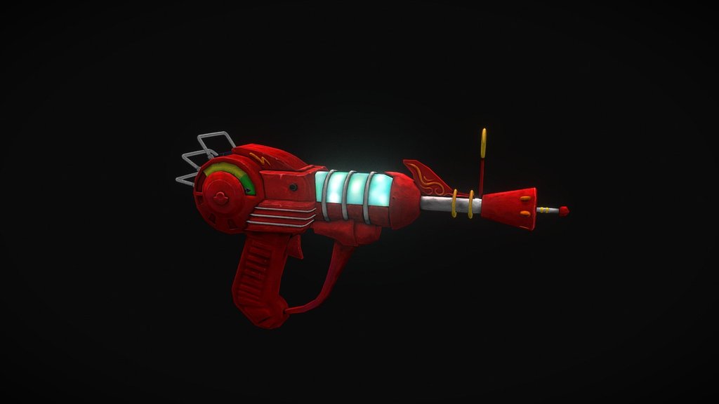 Ray Gun Call Of Duty 3D Model By Louis Beveridge louisbeveridge