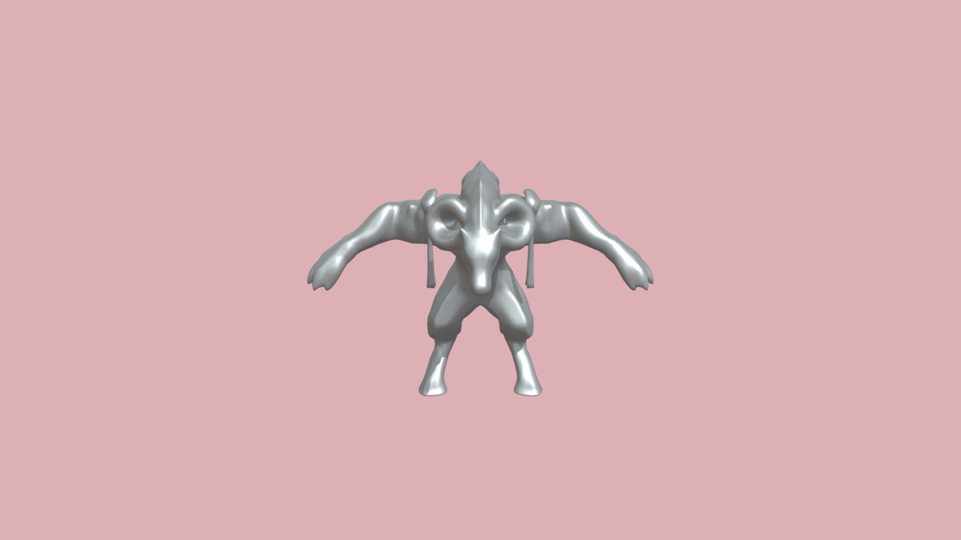 Beast-like creature - 3D model by mczak3121 [ff1a3a9] - Sketchfab