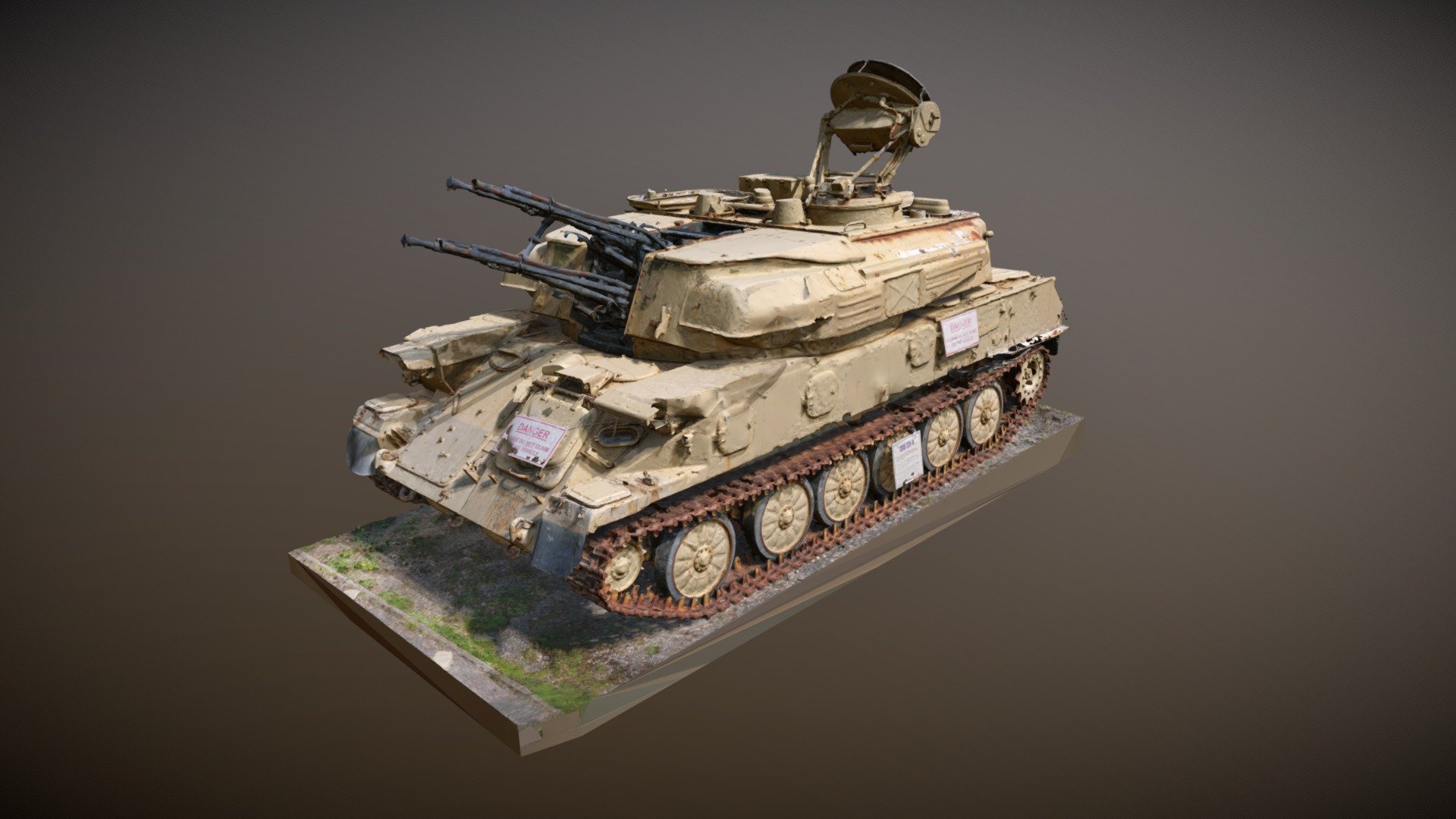Shilka 23-4 AAA - Buy Royalty Free 3D model by blackfirefilms [ff1abf2 ...