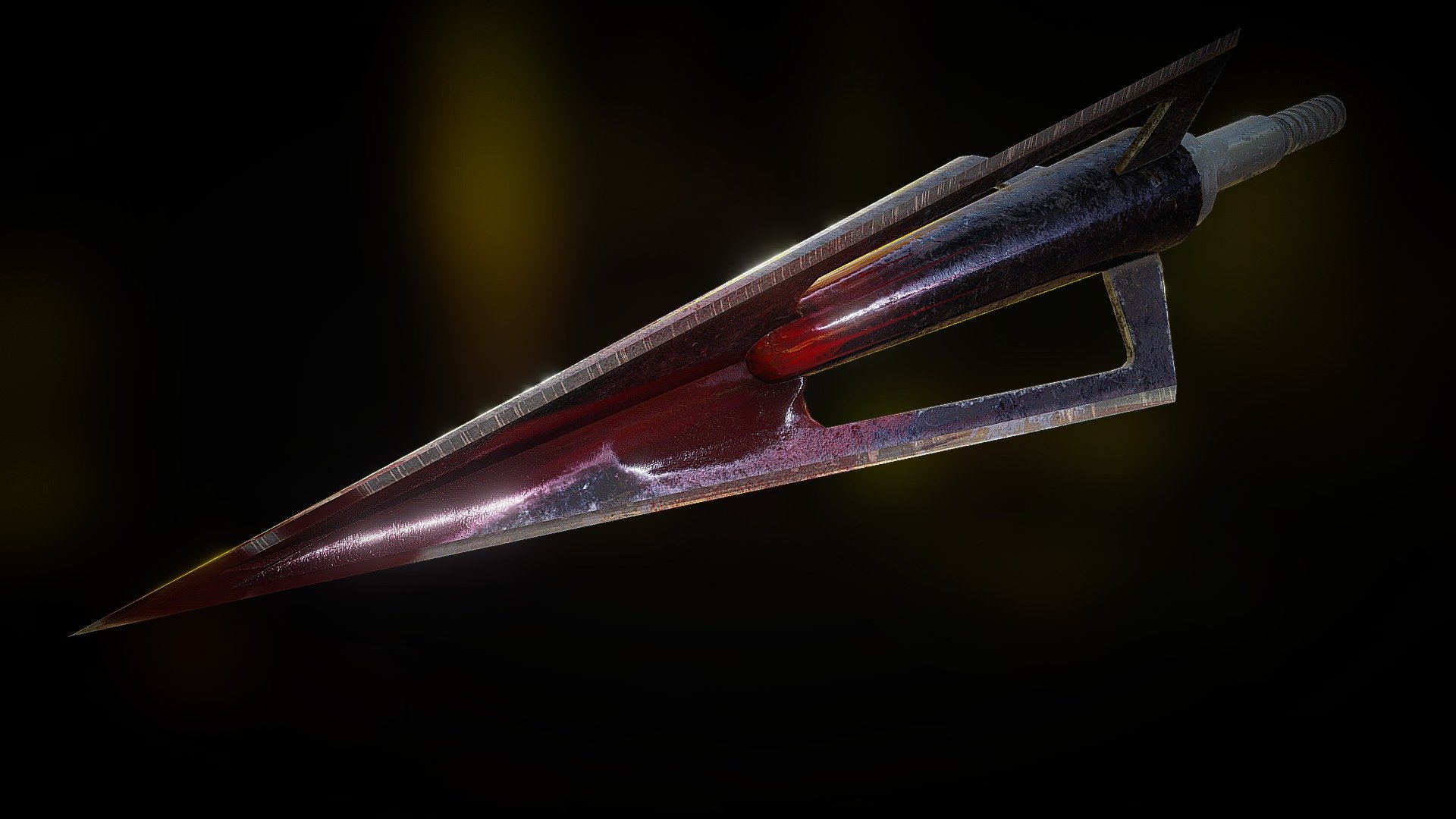 Arrow Broadhead - Buy Royalty Free 3D model by the Georgeous ...