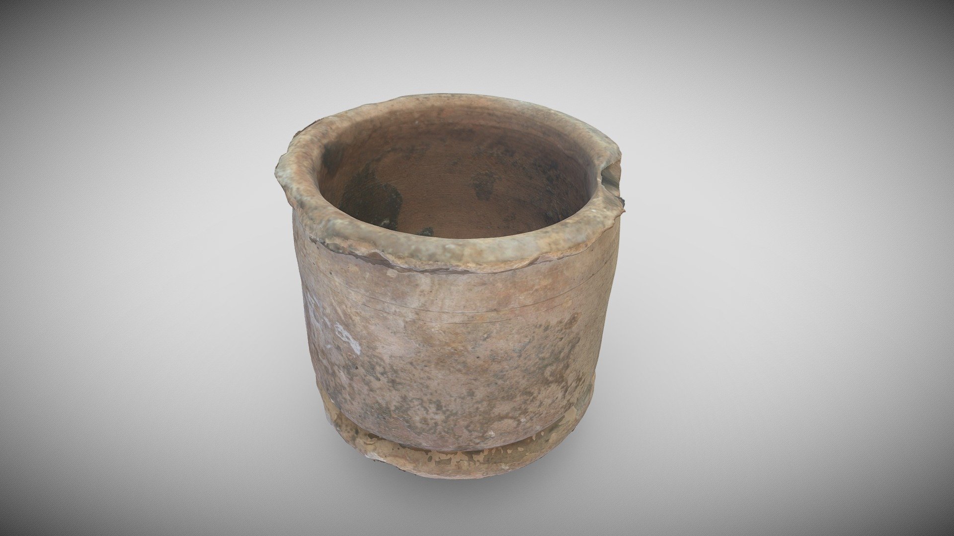 17th Century Delftware Ointment Jar - Buy Royalty Free 3D model by ...